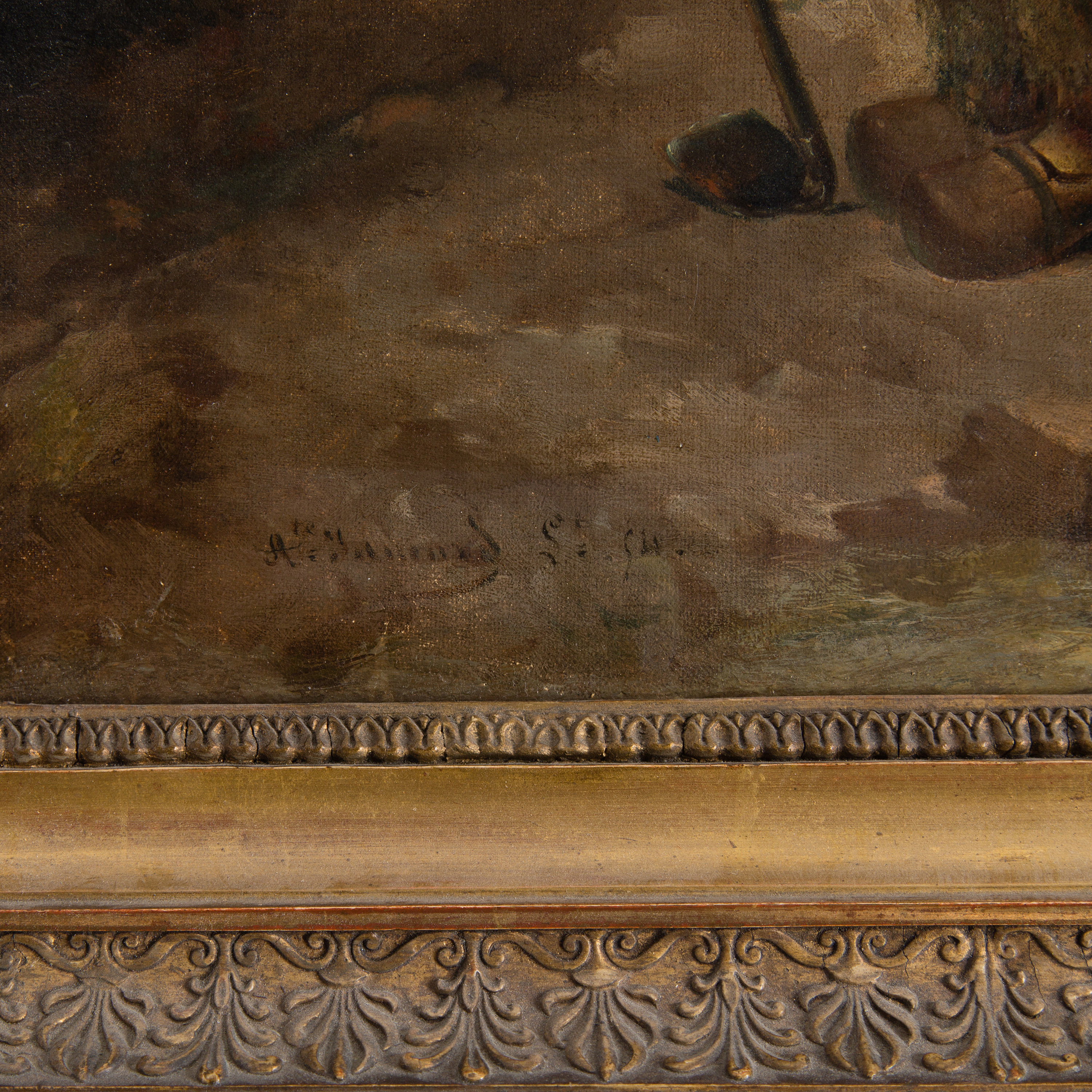 ALEXANDRE JULIARD, oil on canvas, signed. - Bukowskis