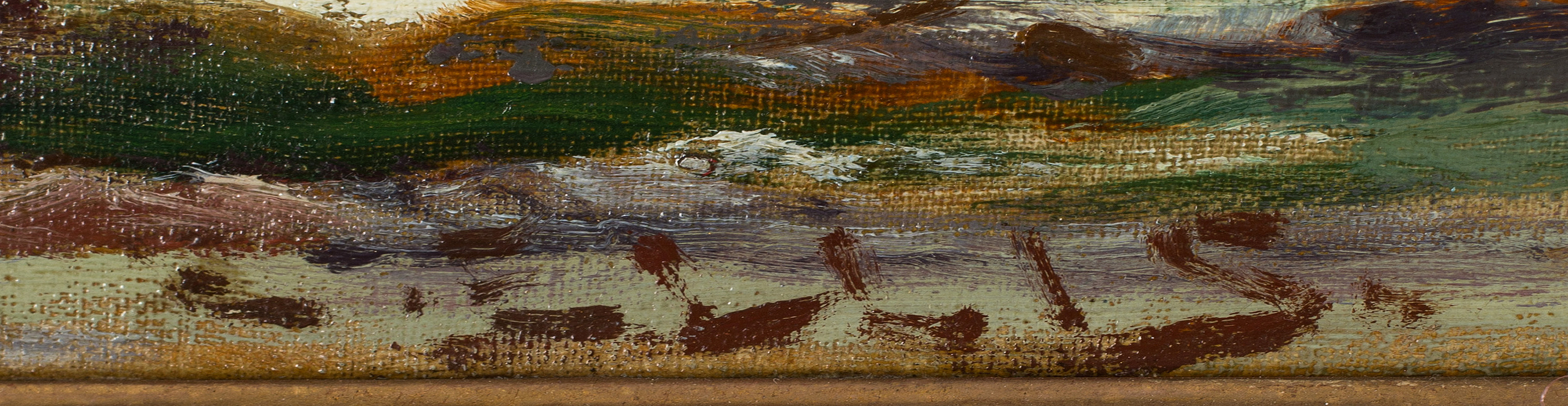 EDWIN JOHN ELLIS, olja på duk, signerad. - Bukowskis