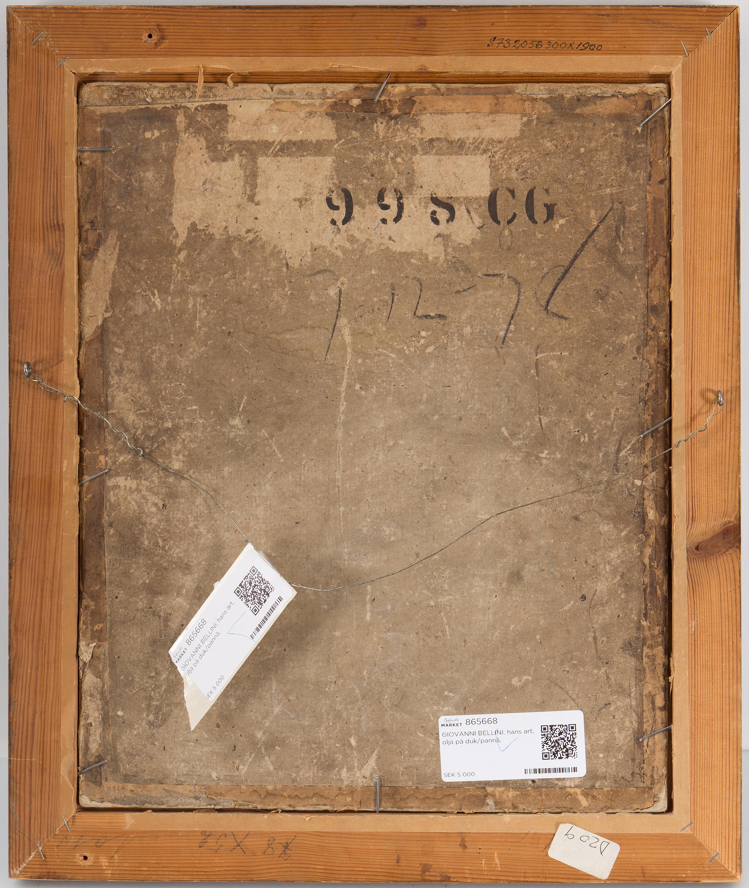 GIOVANNI BELLINI, In the manner of, oil on canvas/panel. - Bukowskis