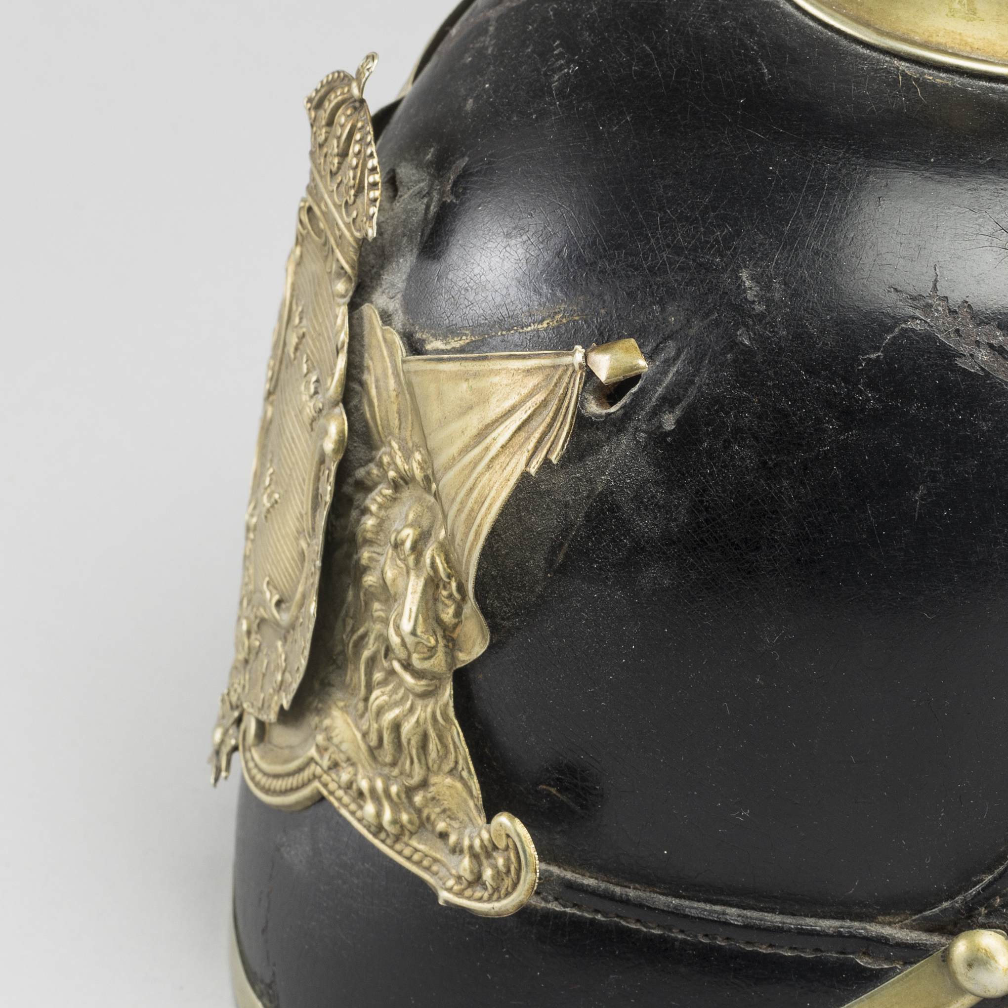 2 PCS POLICE CAP, around year 1900, - Bukowskis