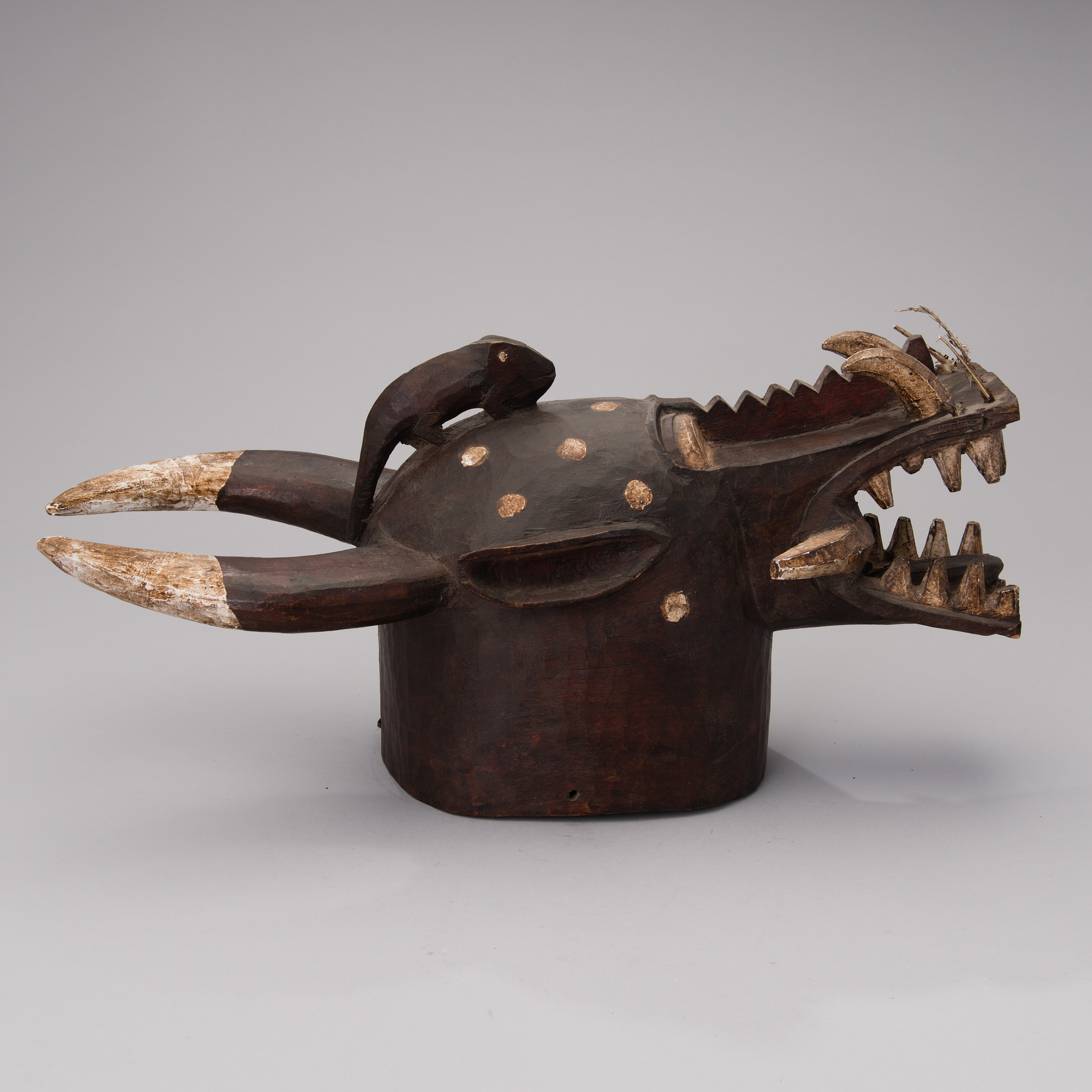 WANYUGO-MASK, Senufo-folket, Elfenbenskusten, Afrika. - Bukowskis