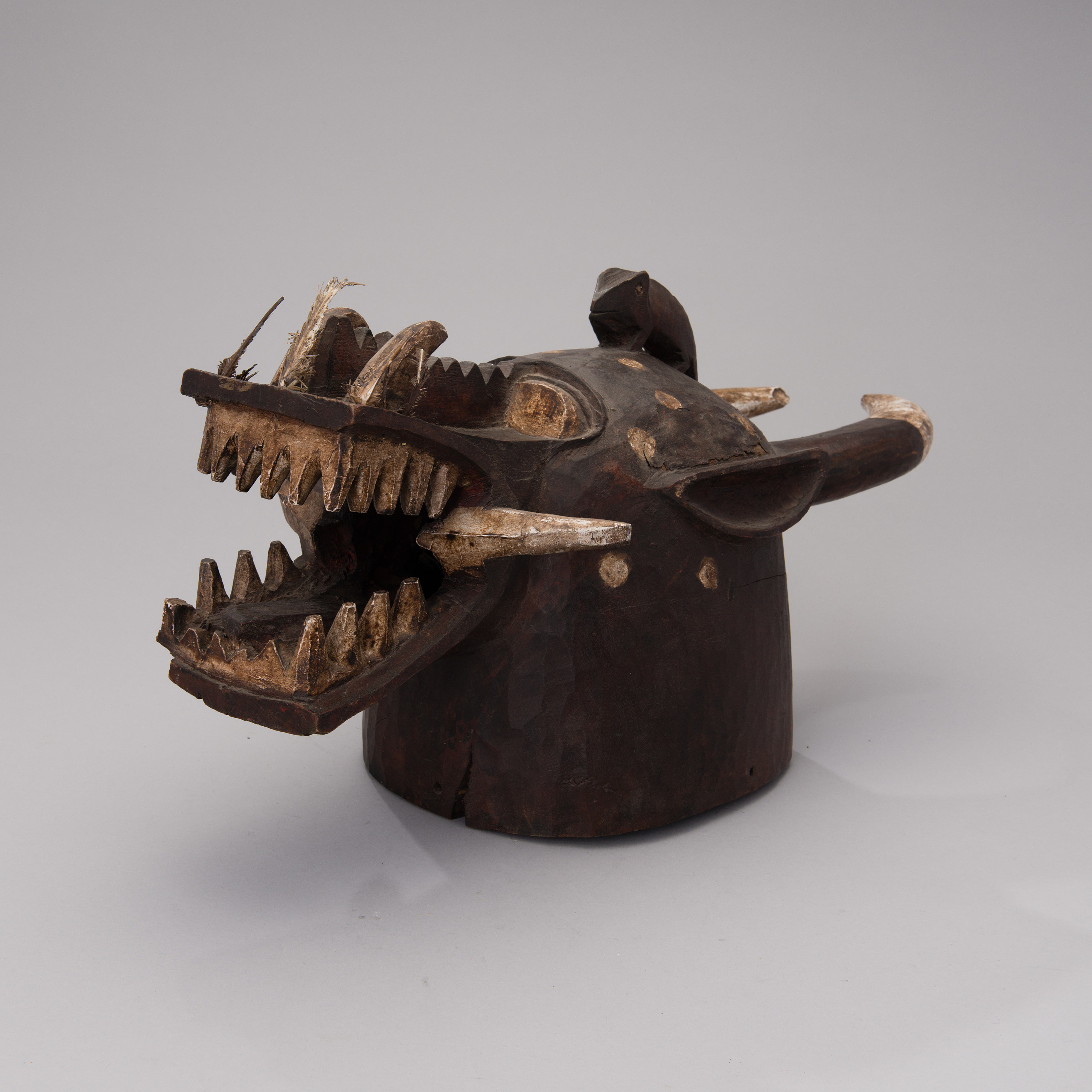 WANYUGO-MASK, Senufo-folket, Elfenbenskusten, Afrika. - Bukowskis