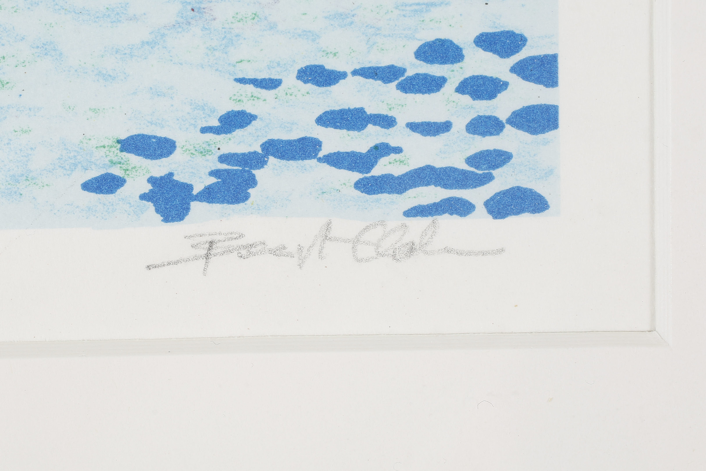 BENGT ELDE, liograph in colours, signed and numbered 128/390. - Bukowskis