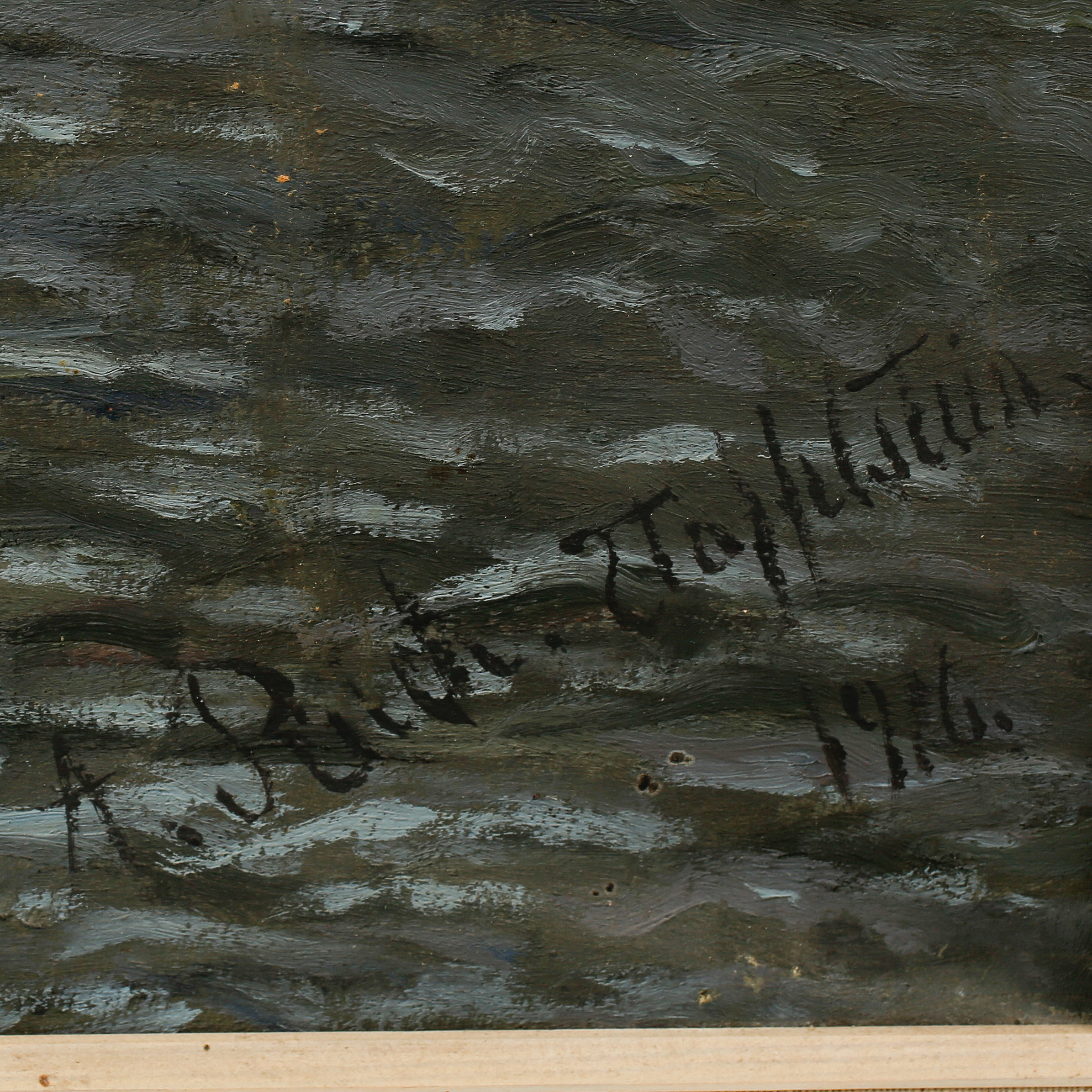 ALEXANDER REICH STAFFELSTEIN, olja på duk, signerad och daterad 1916 ...