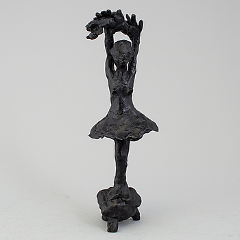 A bronze sculpture by Karin Lind, not signed. - Bukowskis