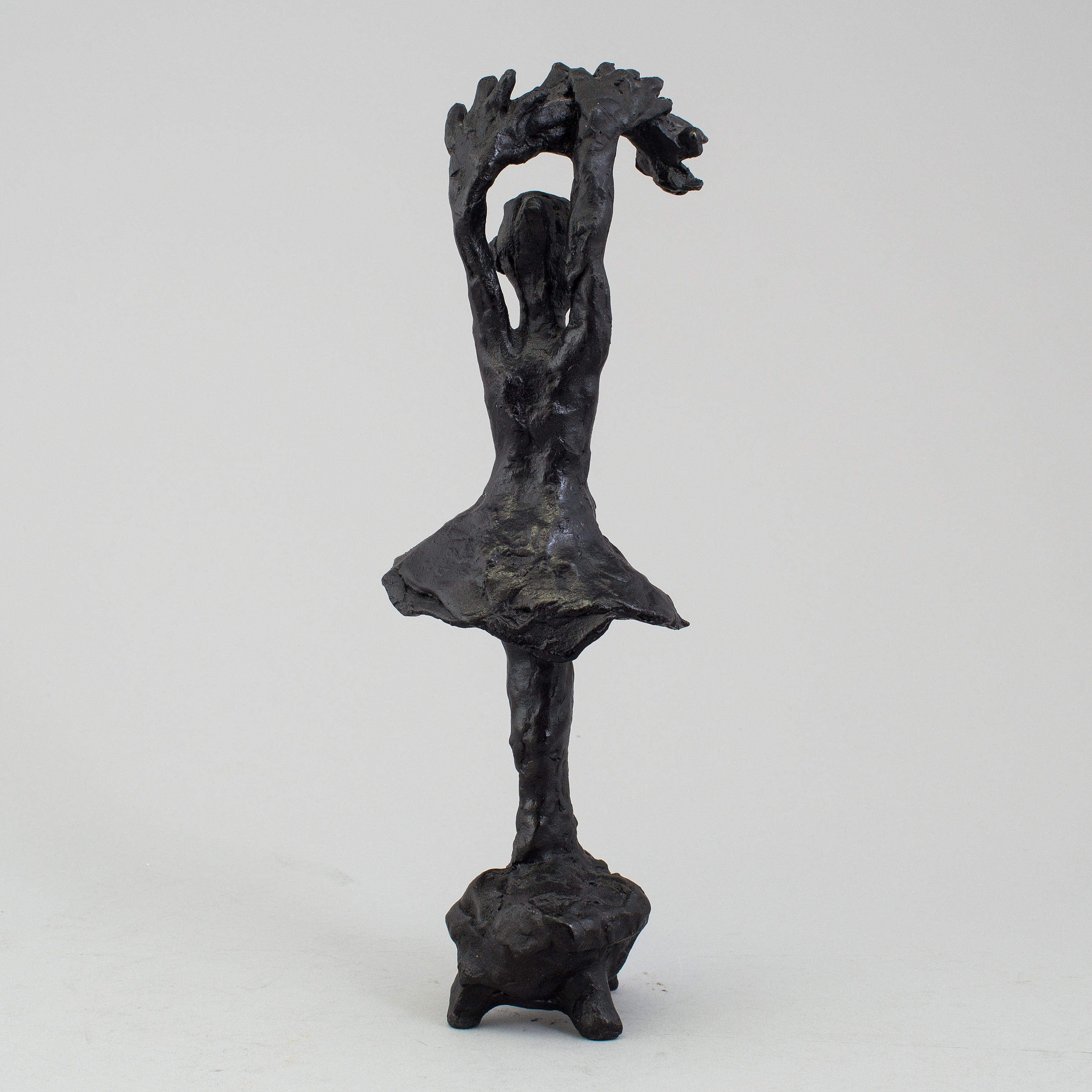 A bronze sculpture by Karin Lind, not signed. - Bukowskis