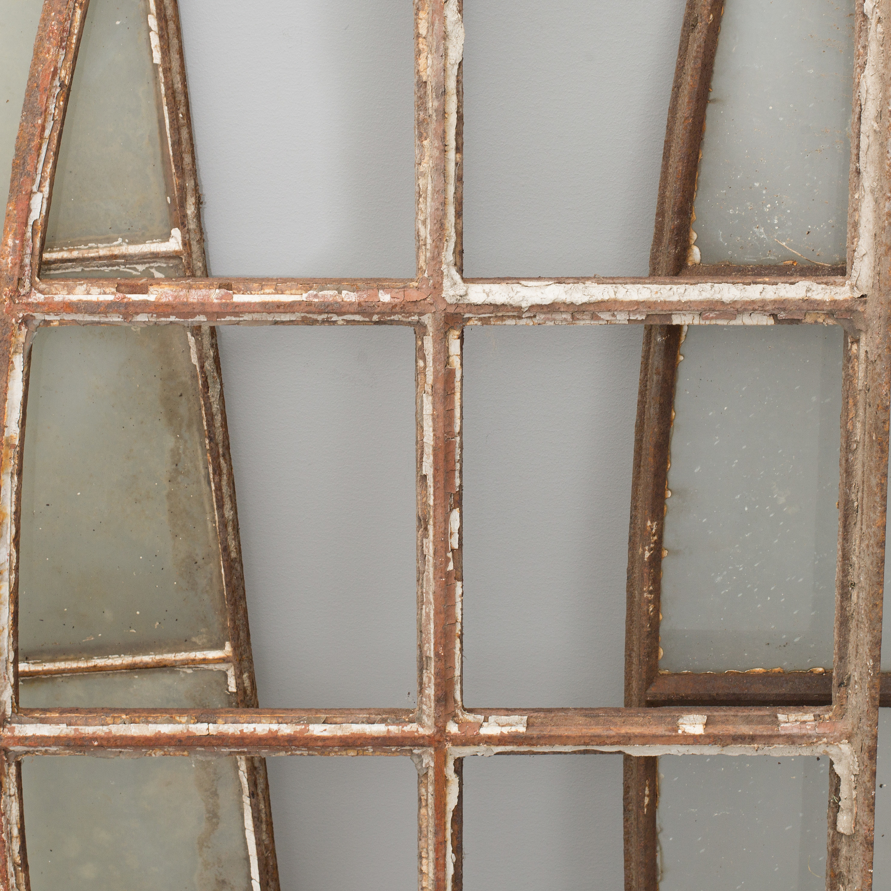 THREE CAST IRON WINDOW FRAMES, first half of the 20th century. - Bukowskis
