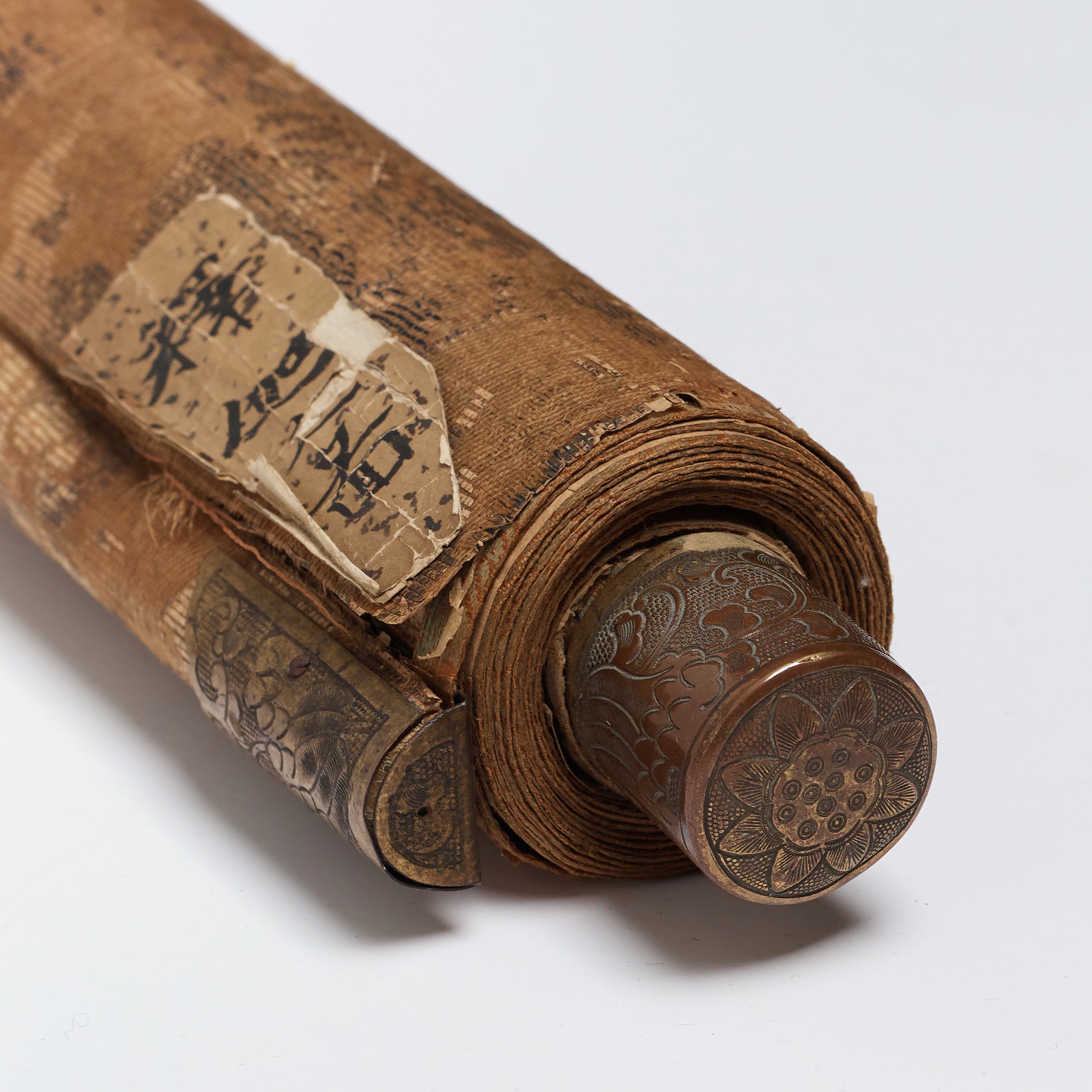 A hanging scroll, ink and color on paper, Japan, Edo period. - Bukowskis