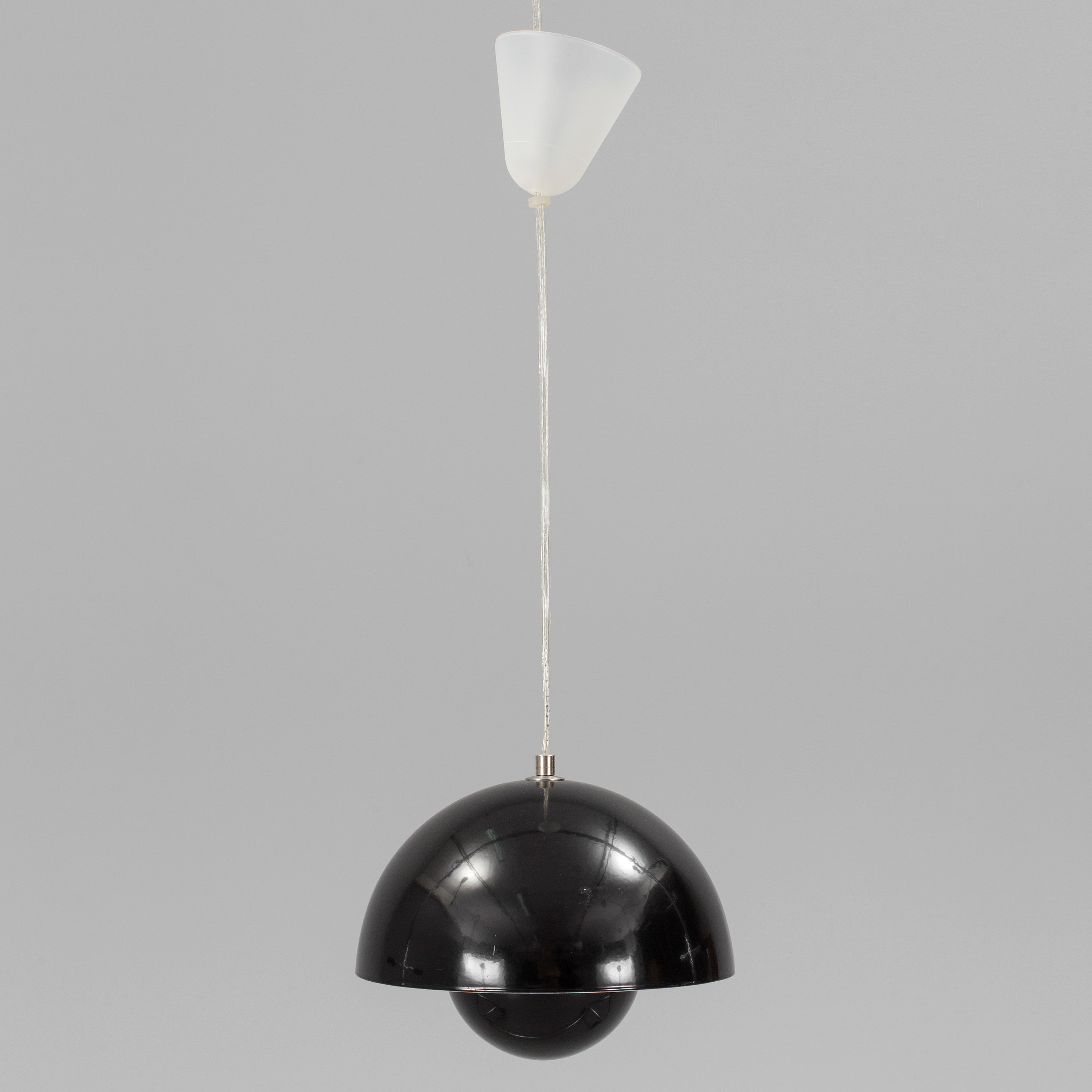VERNER PANTON, "Flower pot", taklampa, 1960/70-tal. - Bukowskis