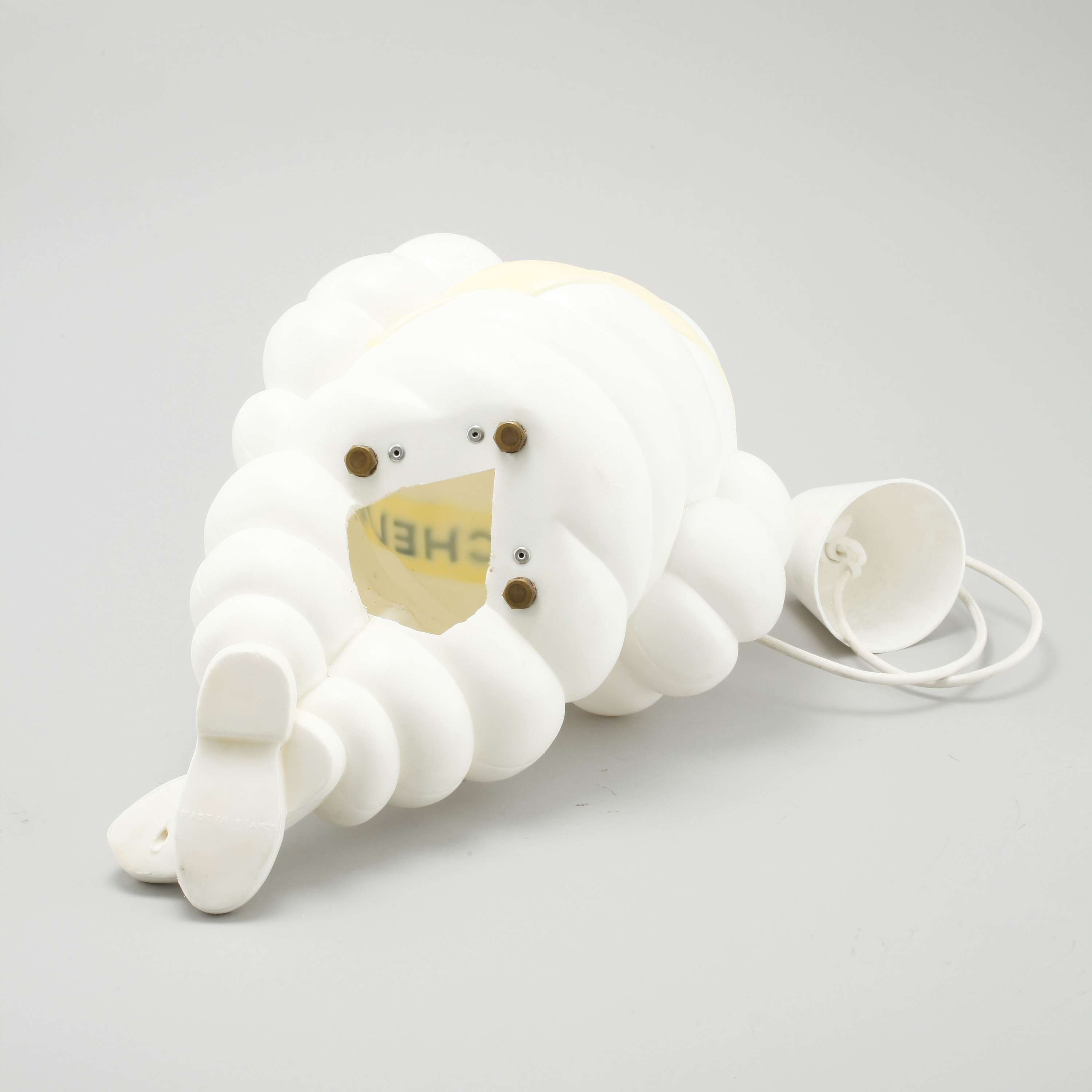 A plastic Michelin Man Lamp from 1966. - Bukowskis