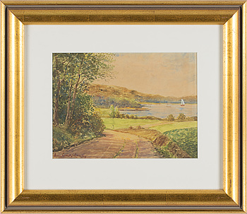 ANNA GARDELL-ERICSON, watercolour, signed. - Bukowskis