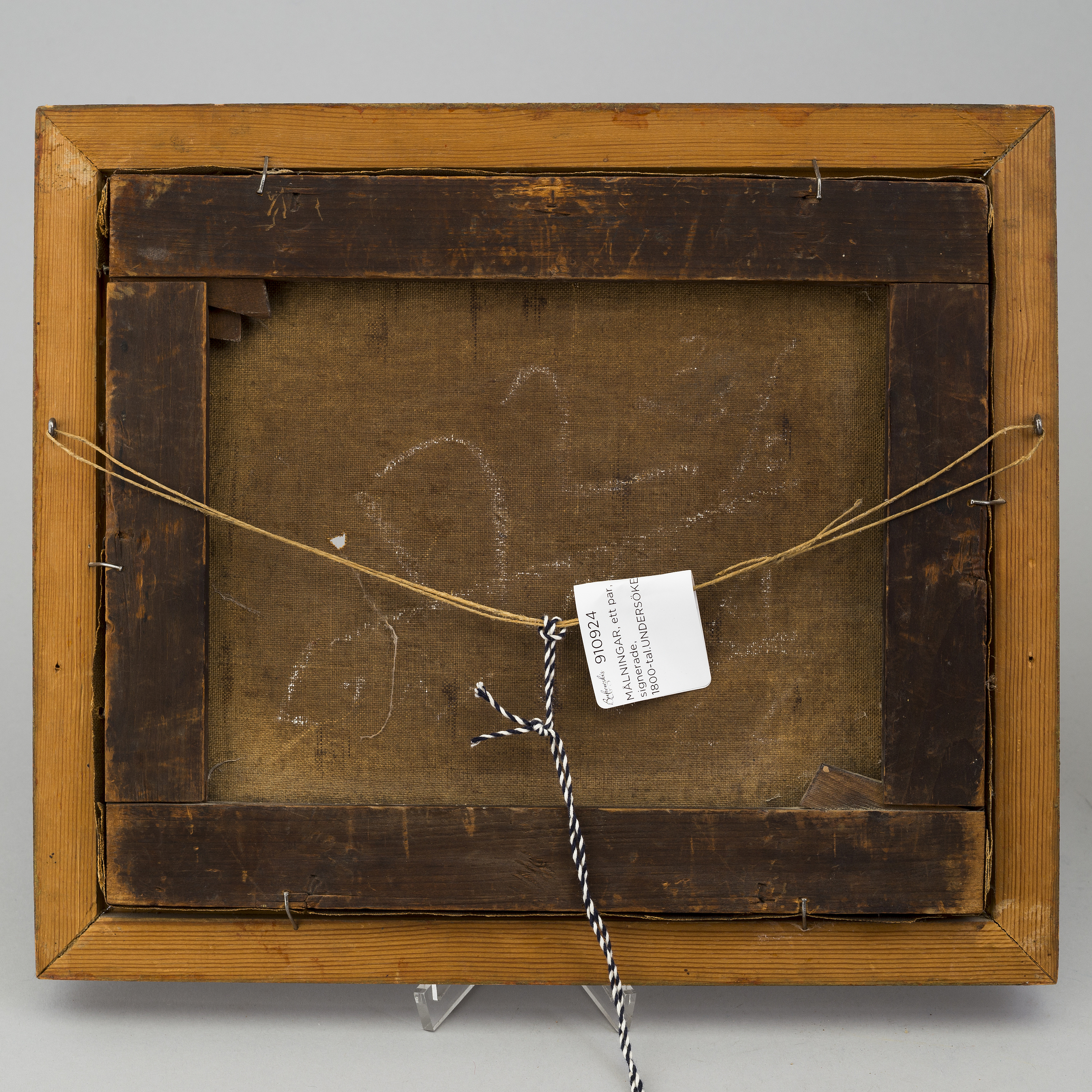 WILLIAM HENRY HUNT, his circle, a pair of bird nest paintings, oil on ...