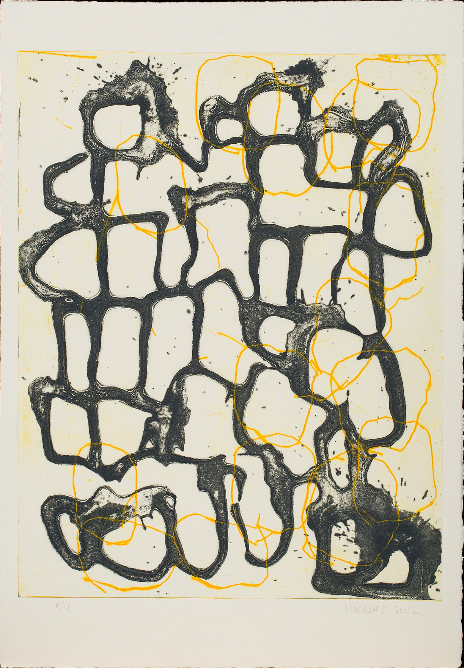 IAN MCKEEVER, etching in colours with aquatint, signed and numbered 8/ ...