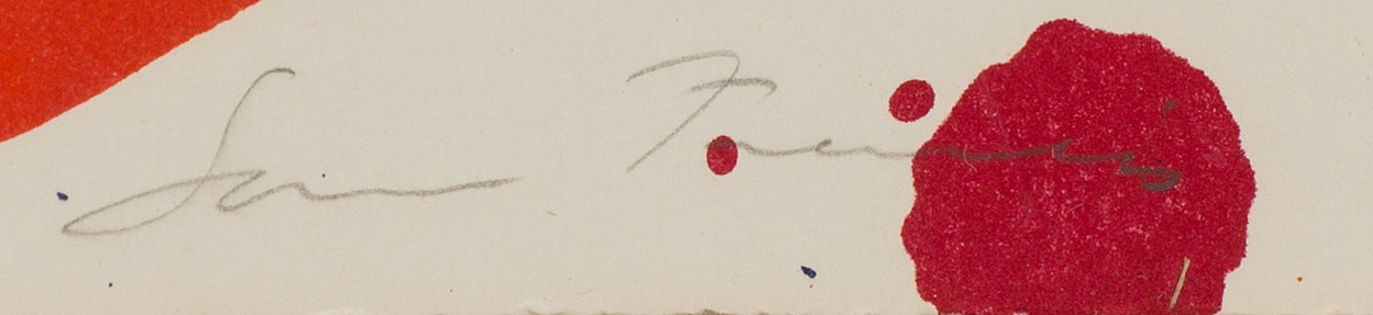 SAM FRANCIS, monotyp, signerad. - Bukowskis