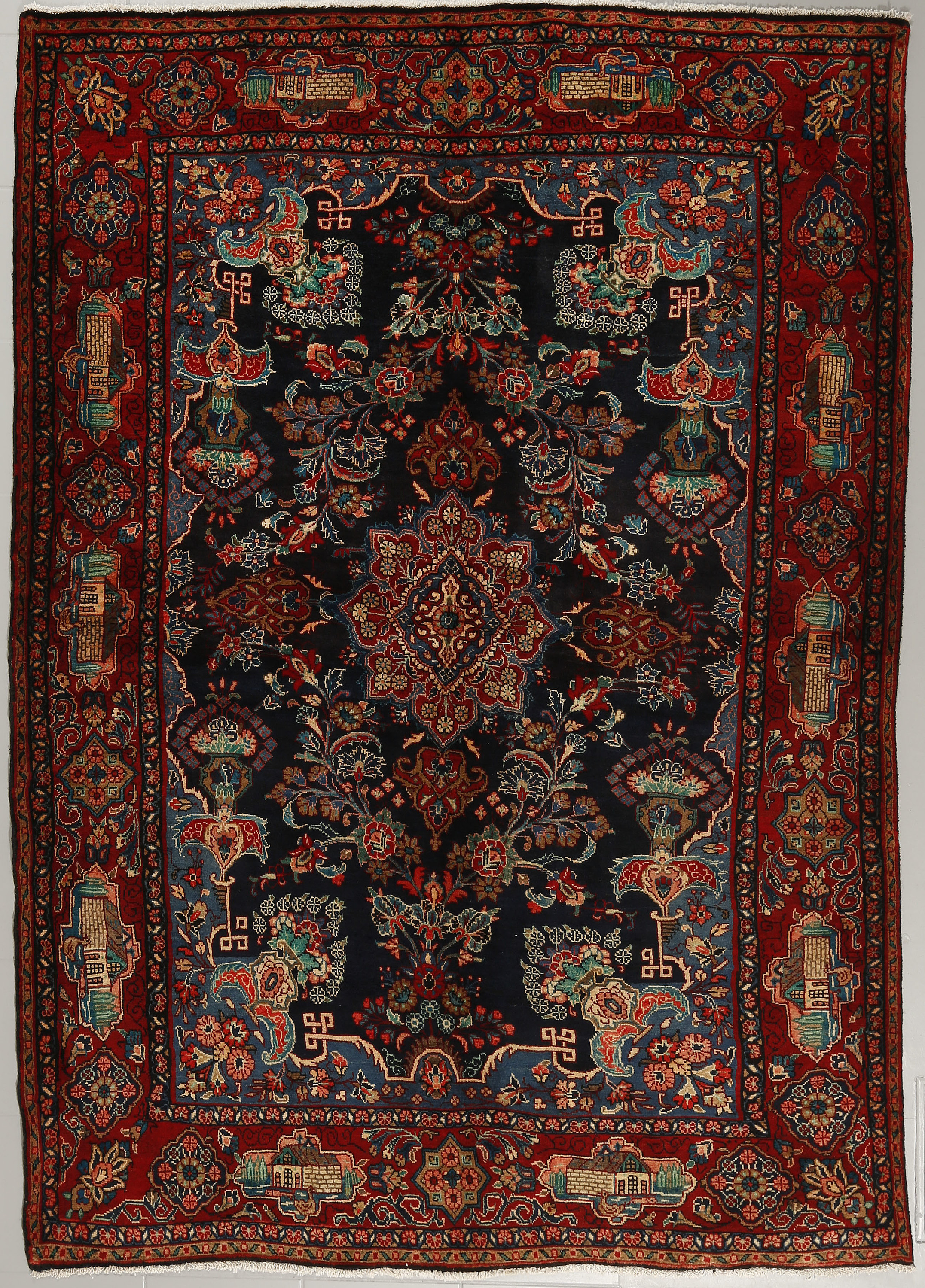 A KOLYAI RUG, old, 245 x 170 cm. - Bukowskis