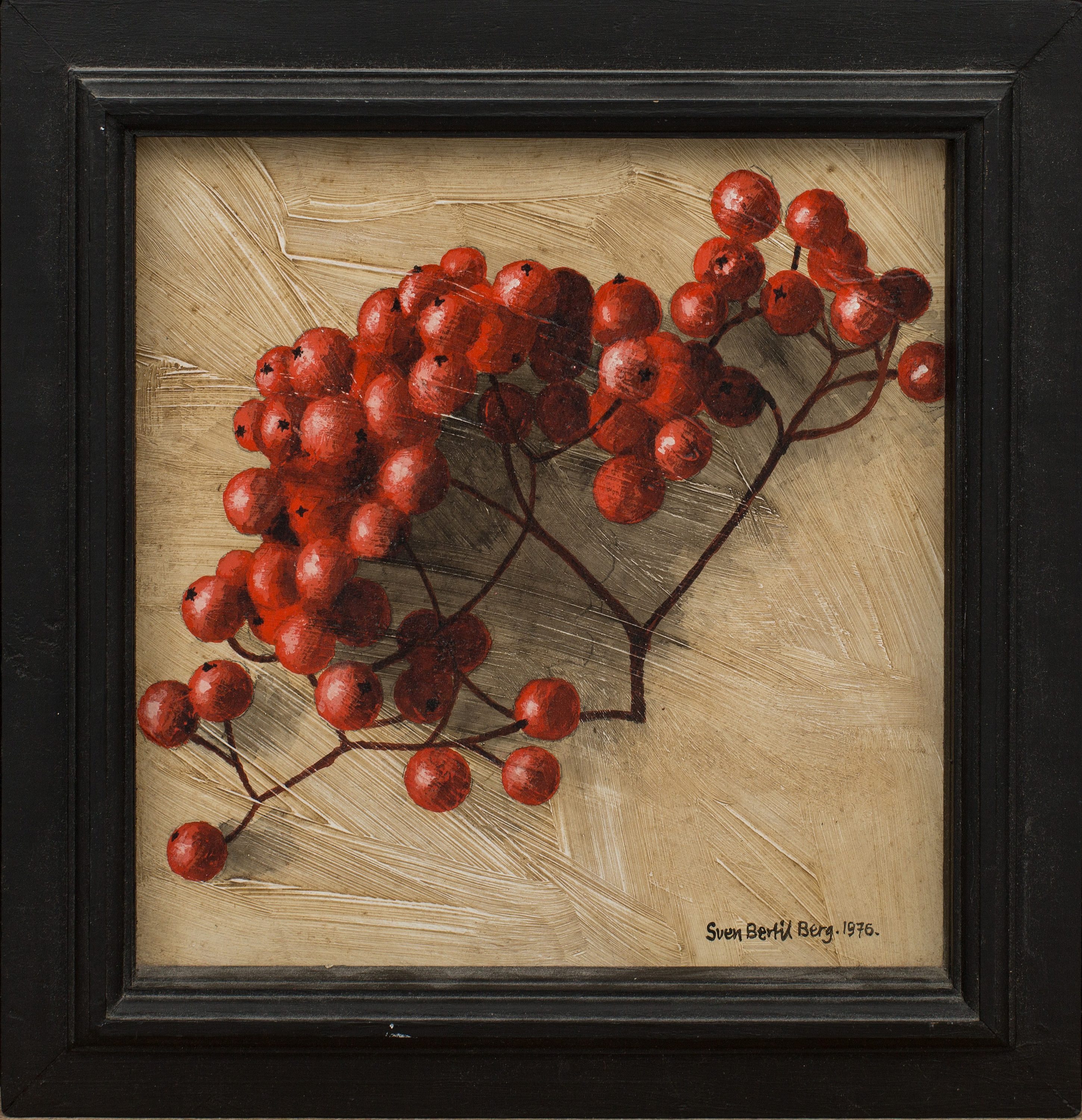 SVEN BERTIL BERG, oil on panel, signed and dated- 1976. - Bukowskis