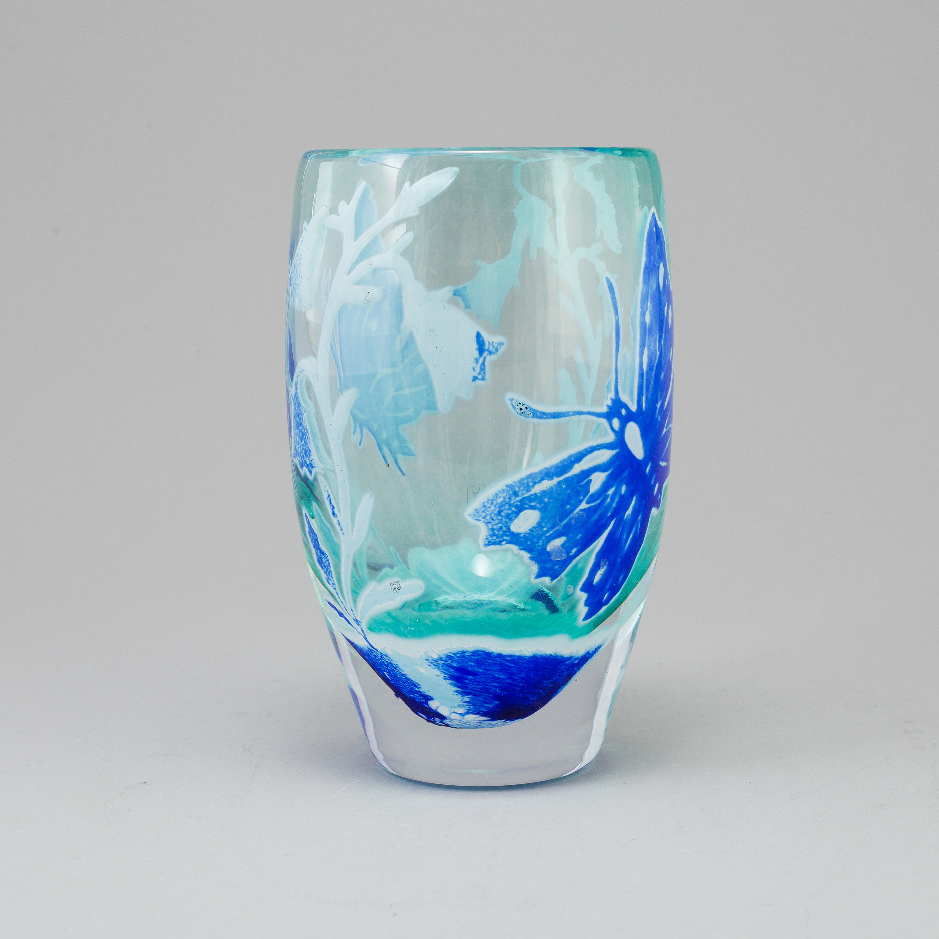 ASTRID GATE, vas av glas, Johansfors, Graal, 2000-tal. - Bukowskis