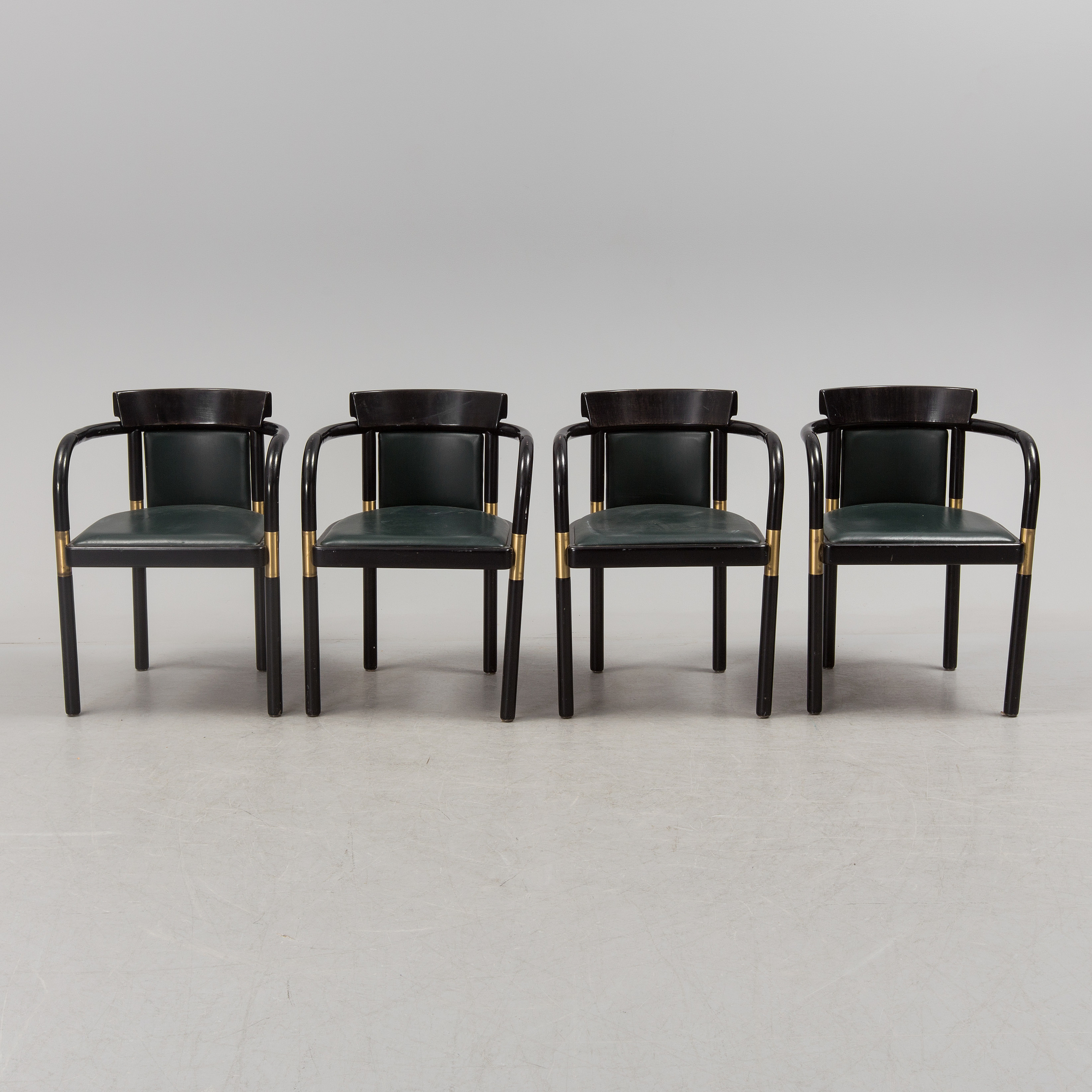 A set of four chars by Gemla, late 20th century. - Bukowskis