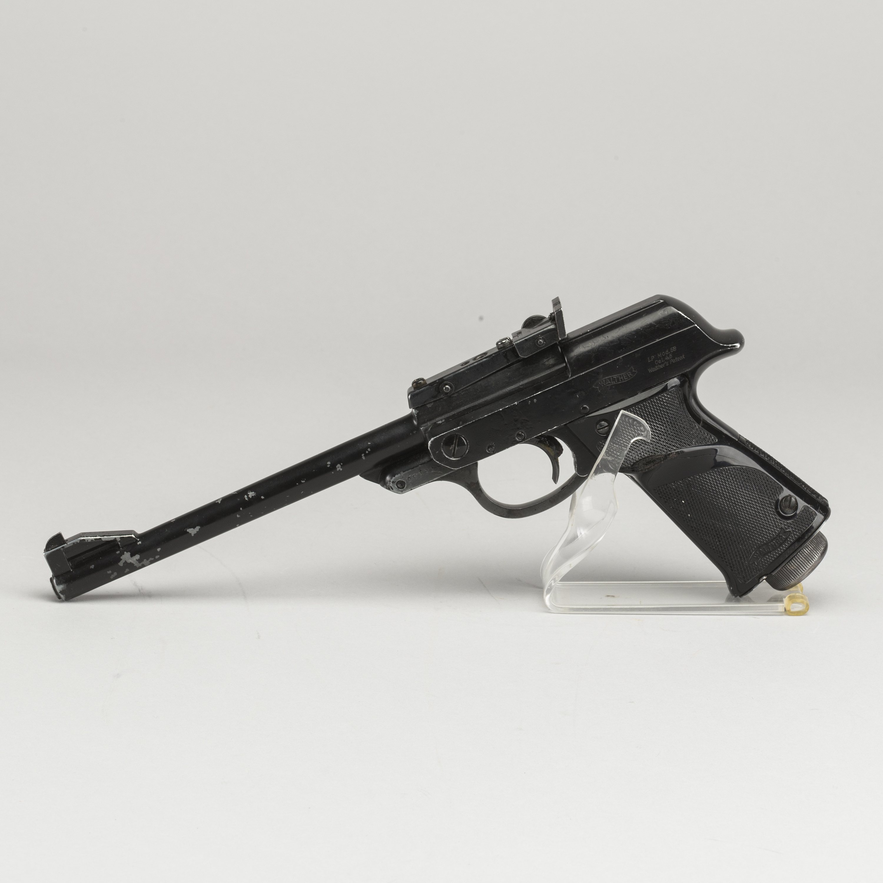 LUFTPISTOL Walther LP mod 58, cal 4,5, 1900-talets mitt/andra hälft ...