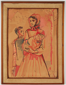 CARLOS ALONSO, watercolour, signed. - Bukowskis