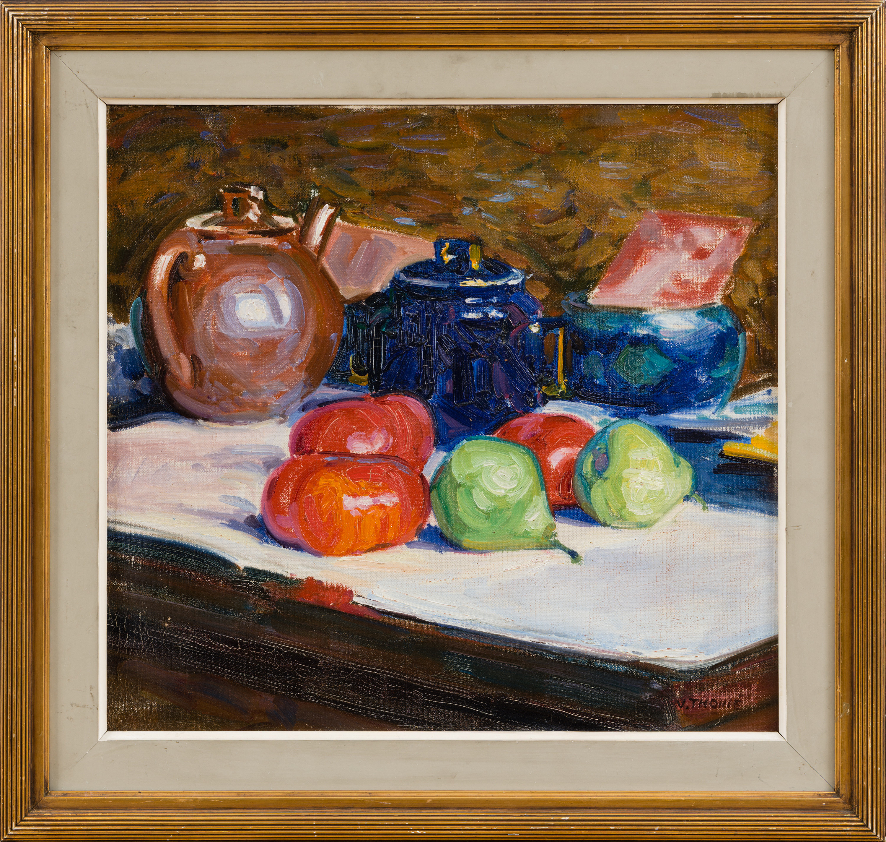 VERNER THOMÉ, STILLEBEN. - Bukowskis