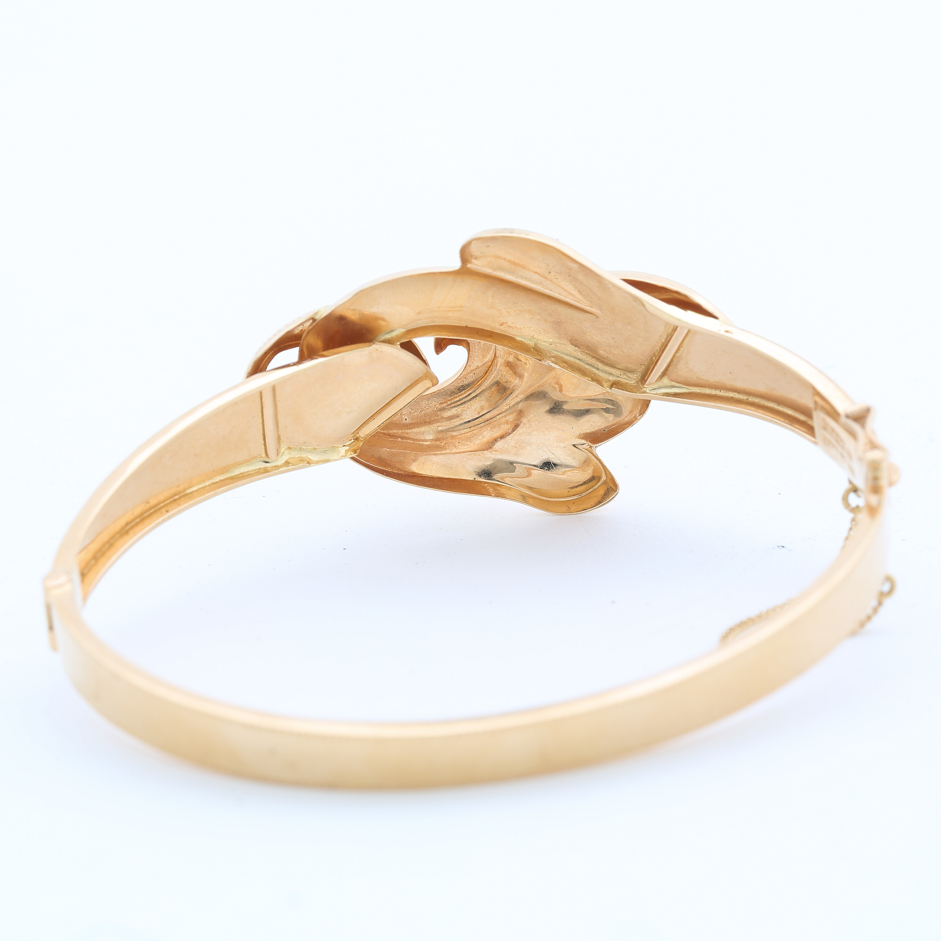 ARMRING, 18K guld, Gustaf Dahlgren, Malmö, 1942. - Bukowskis