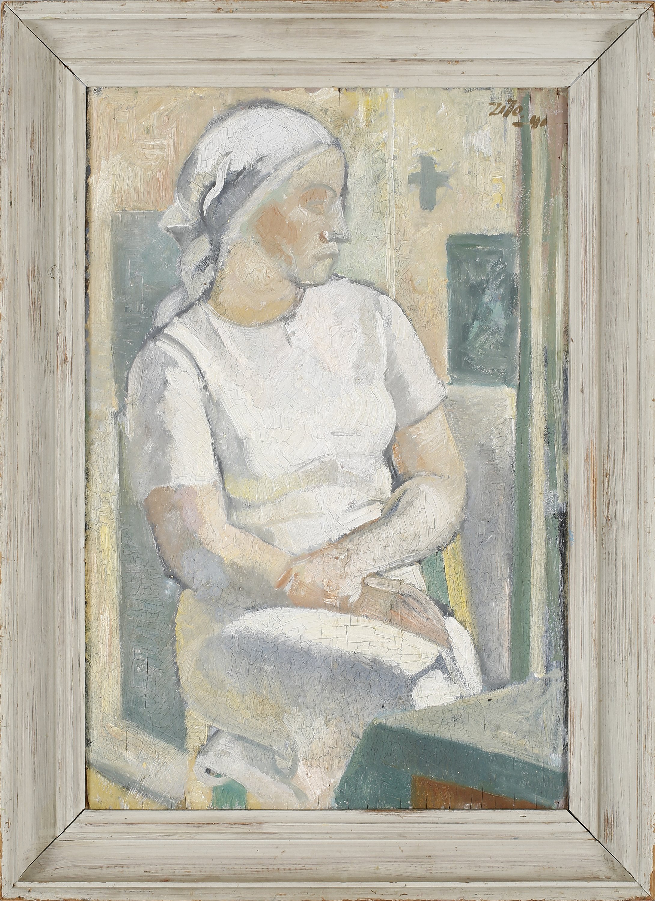 GUNNAR ZILO, olja på pannå, signerad och daterad -40. - Bukowskis