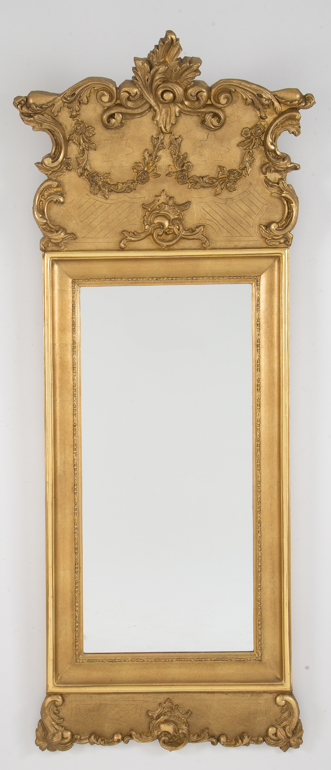 a neo rococo mirror from the late 10th century. - Bukowskis