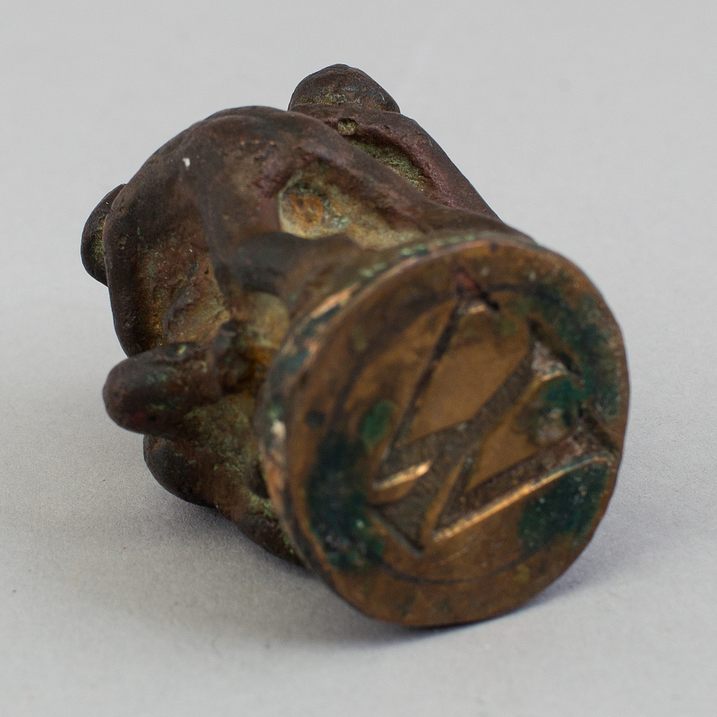 A bronze sculpture / sealmark by Arvid Knöppel, Herman Bergmans gjuteri ...