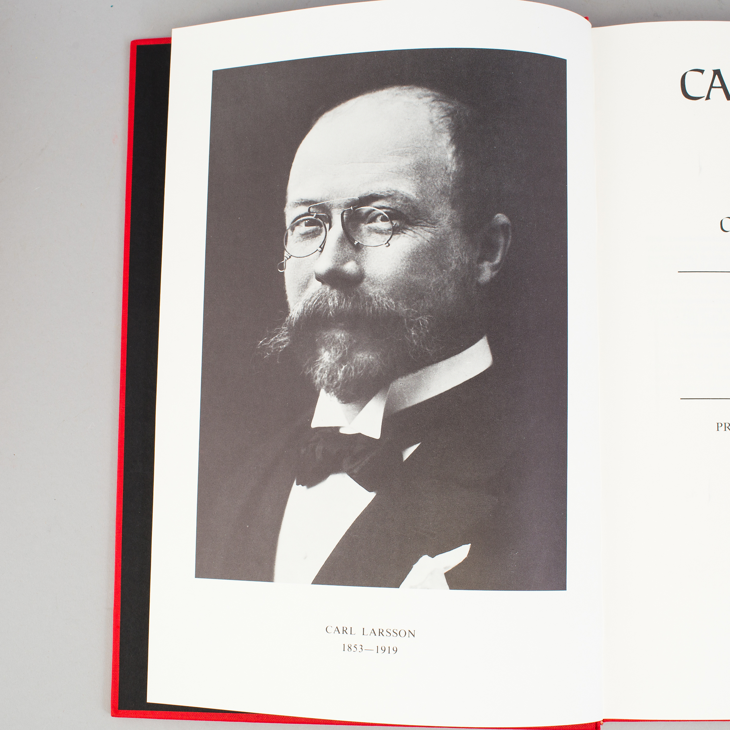 CARL LARSSON GRAPHIC WORKS, 10 Complete catalogue, published by Hjert ...