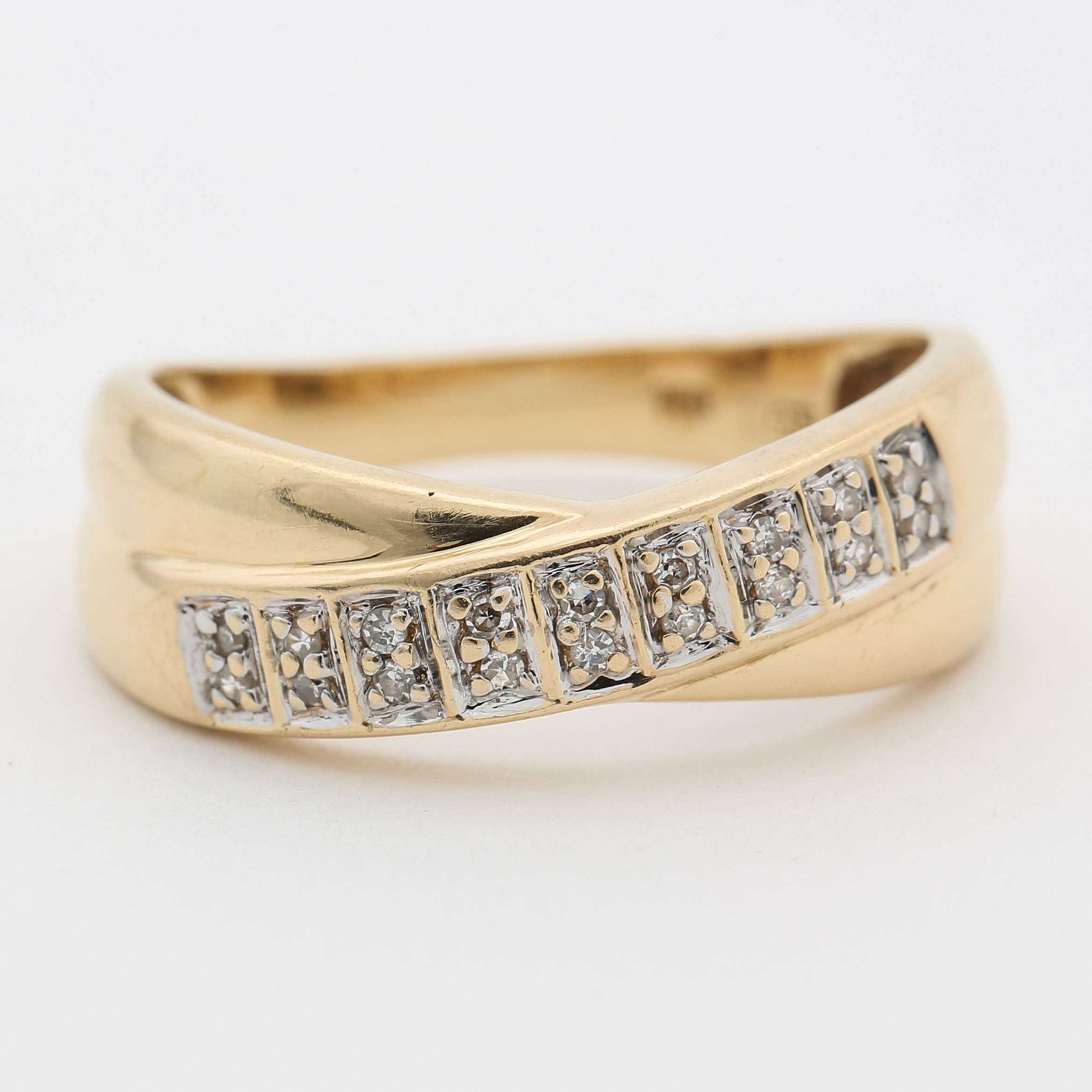 Ring with single-cut diamonds. - Bukowskis