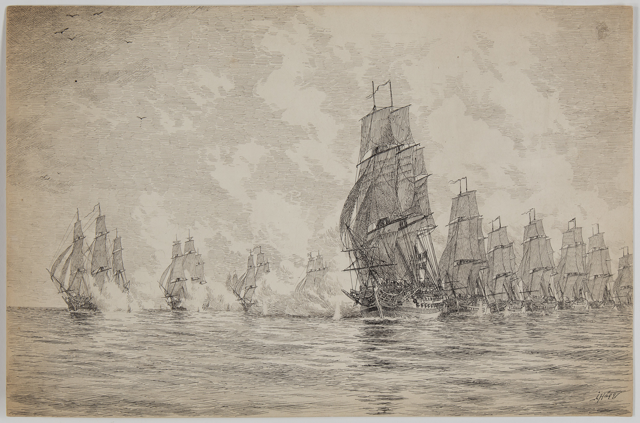 JACOB HÄGG, ink, signed. - Bukowskis