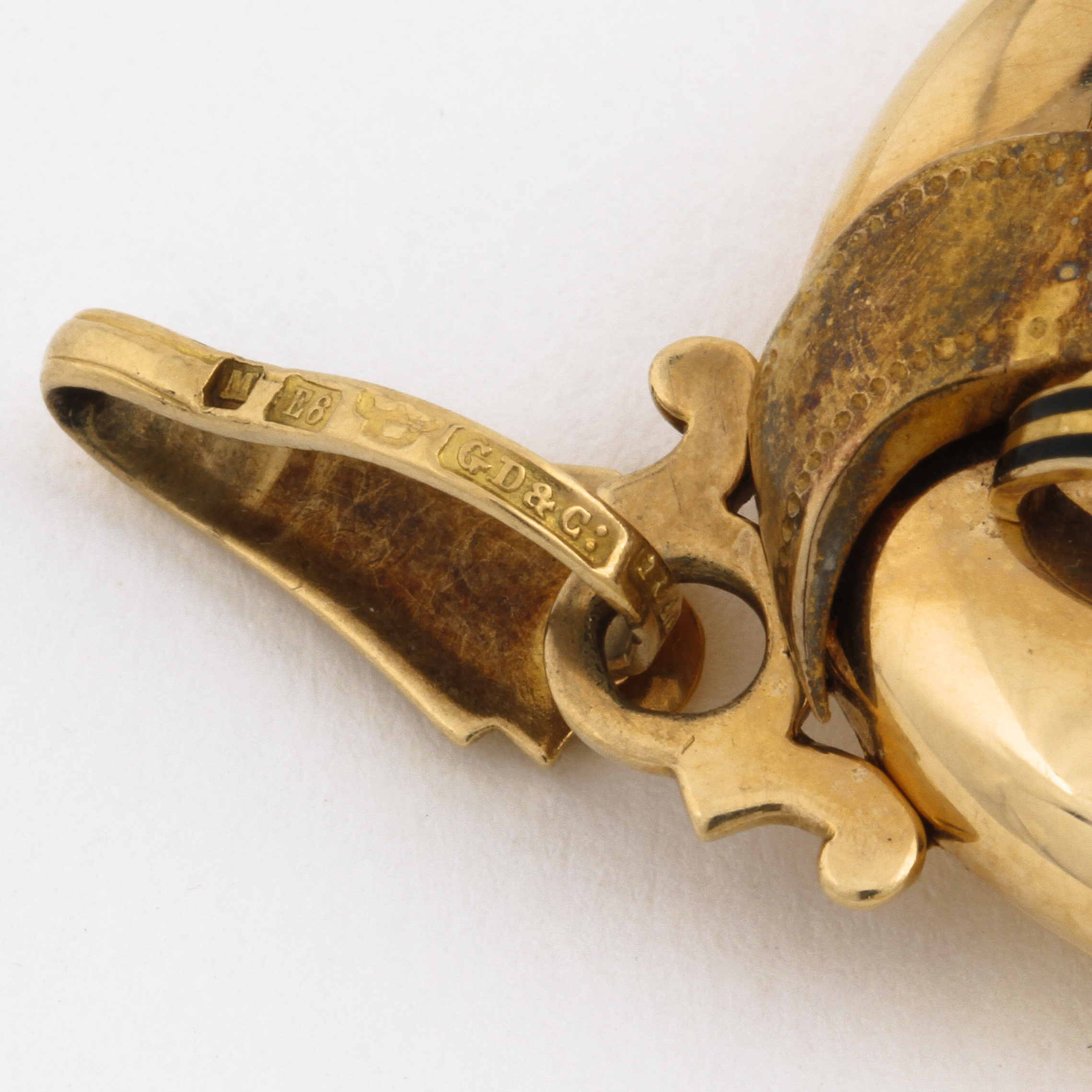 BERLOCK, med orientaliska pärlor, Gustav Dahlgren & Co, Malmö, 1883. - Bukowskis