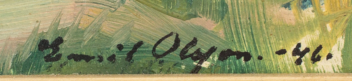 EMIL OLSSON, - Bukowskis