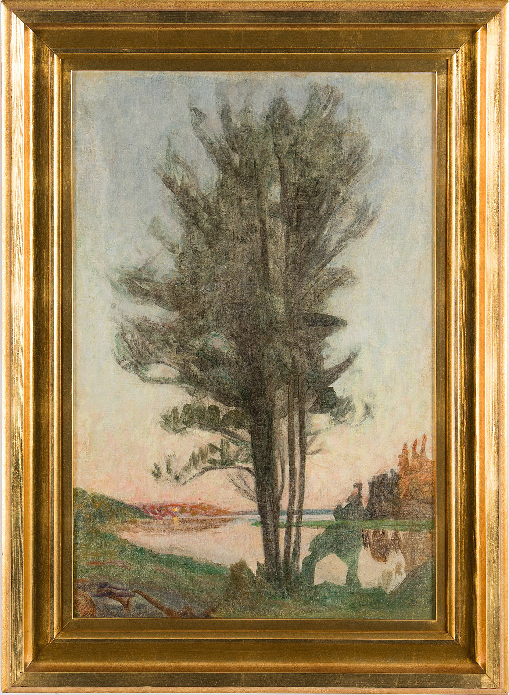 RICHARD BERGH, oil on canvas. - Bukowskis