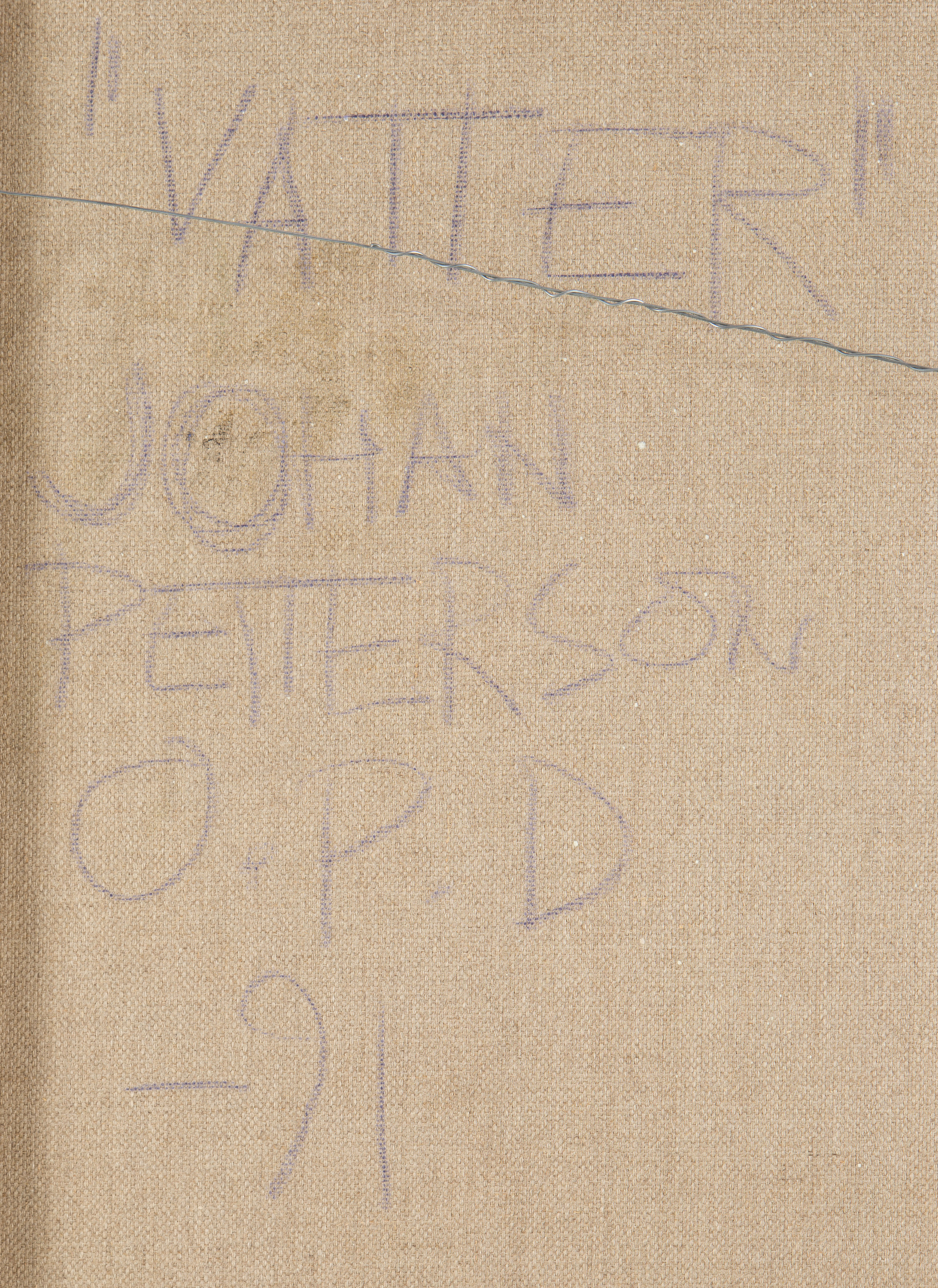 JOHAN PETTERSON, olja på duk, signerad och dat -91 a tergo. - Bukowskis