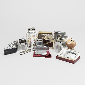 A SET OF 14 LIGHTERS BY CONSUL, RONSON ETC. - Bukowskis