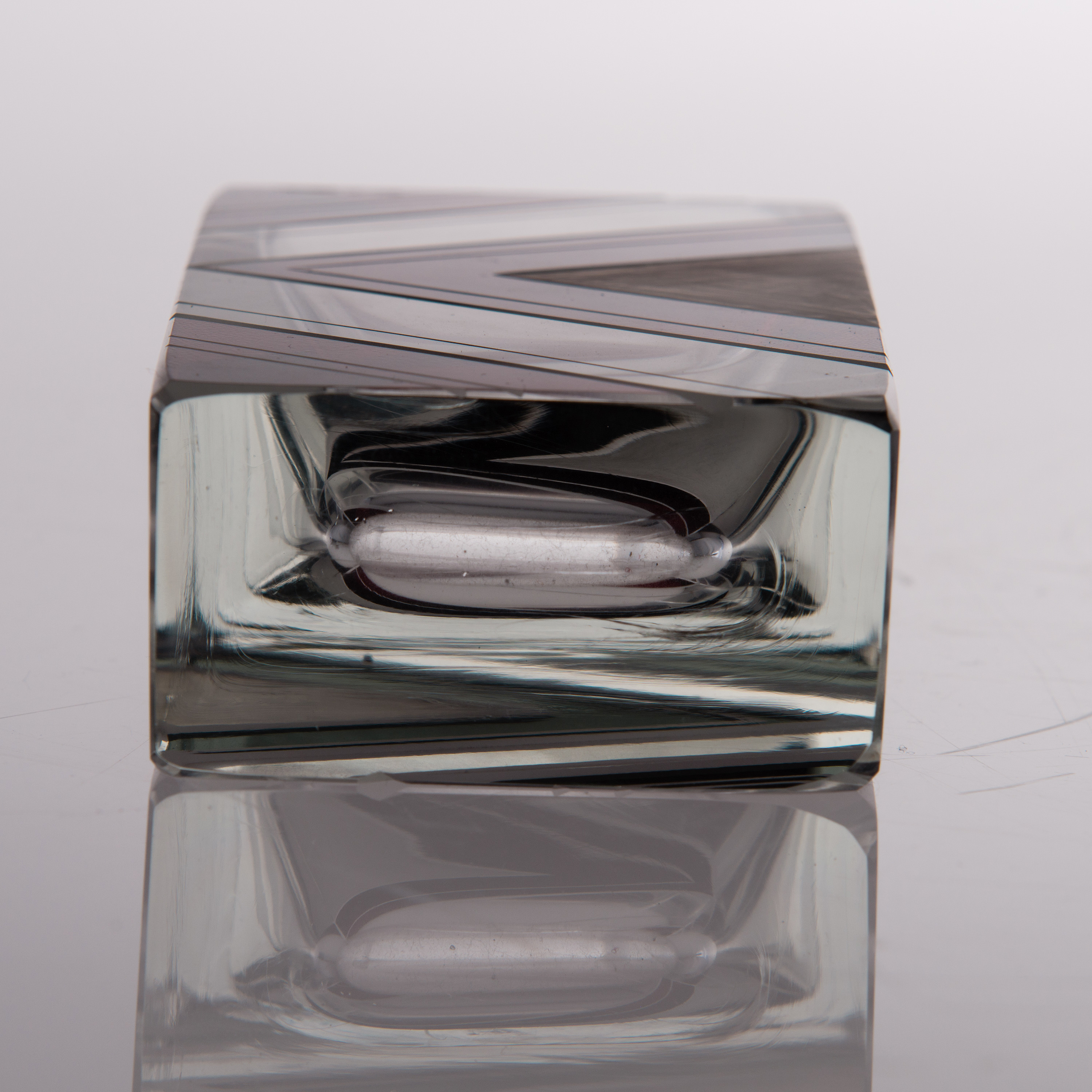 Attributed to KARL PALDA, glass vase, first half of the 20th century ...