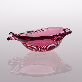 TAPIO WIRKKALA, ASHTRAY. "Fish" model 3315=5010. Sign. Tapio Wirkkala ...