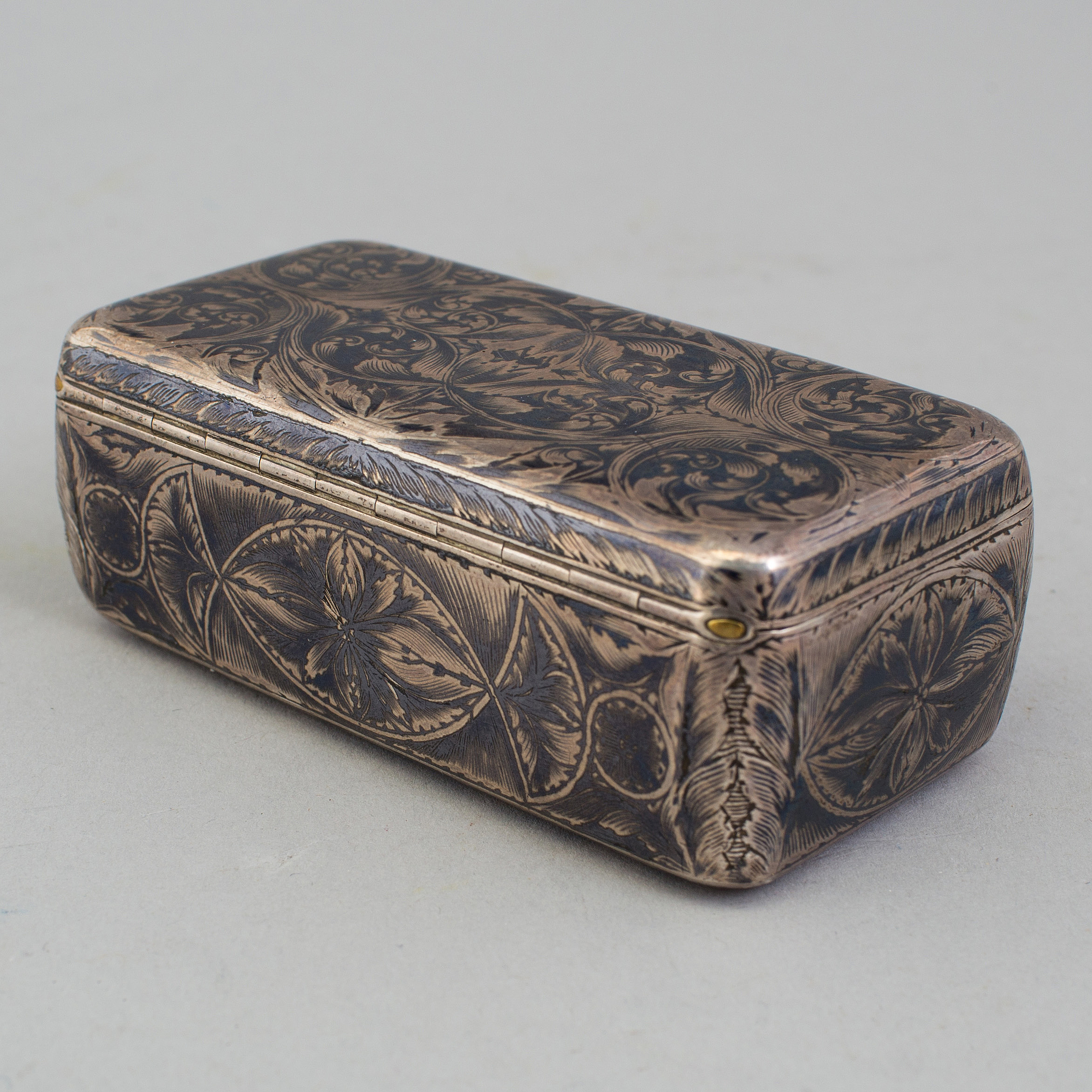 A Russian silver box,1838. - Bukowskis