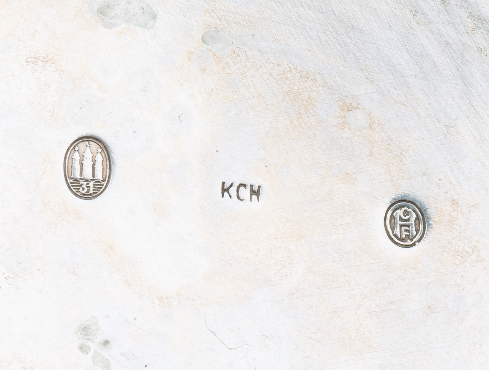 CHRISTIAN F HEISE skål silver Danmark 1931. - Bukowskis