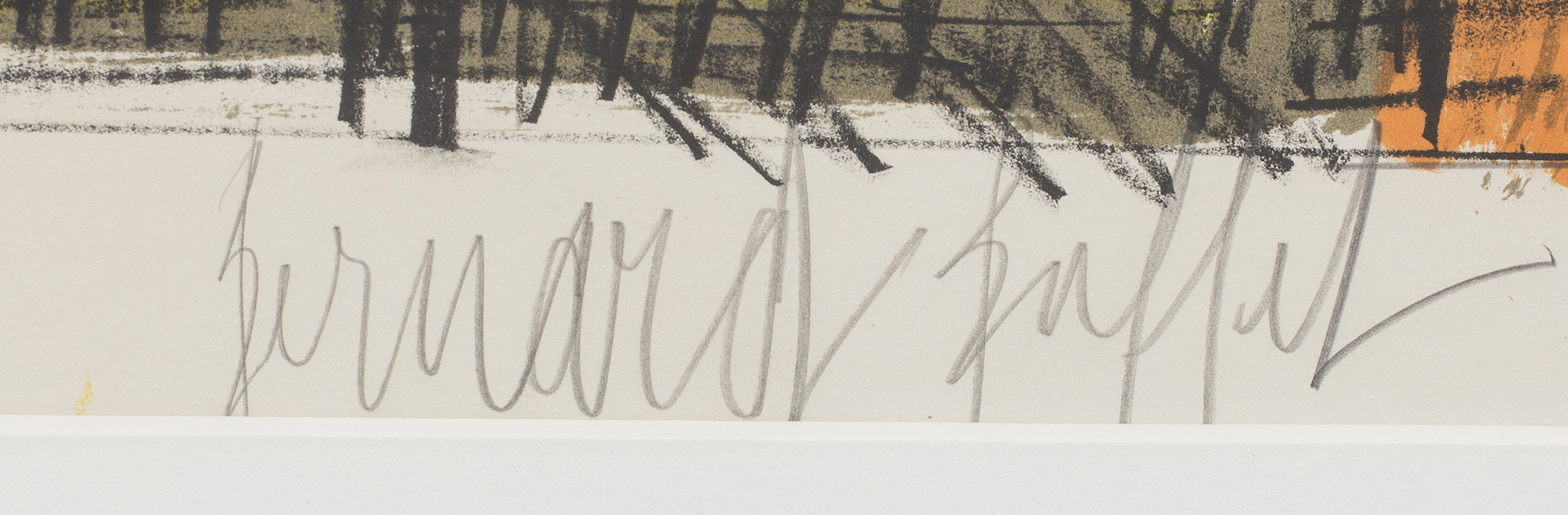 BERNARD BUFFET, colour lithographe, signed and numbered 223/300 ...