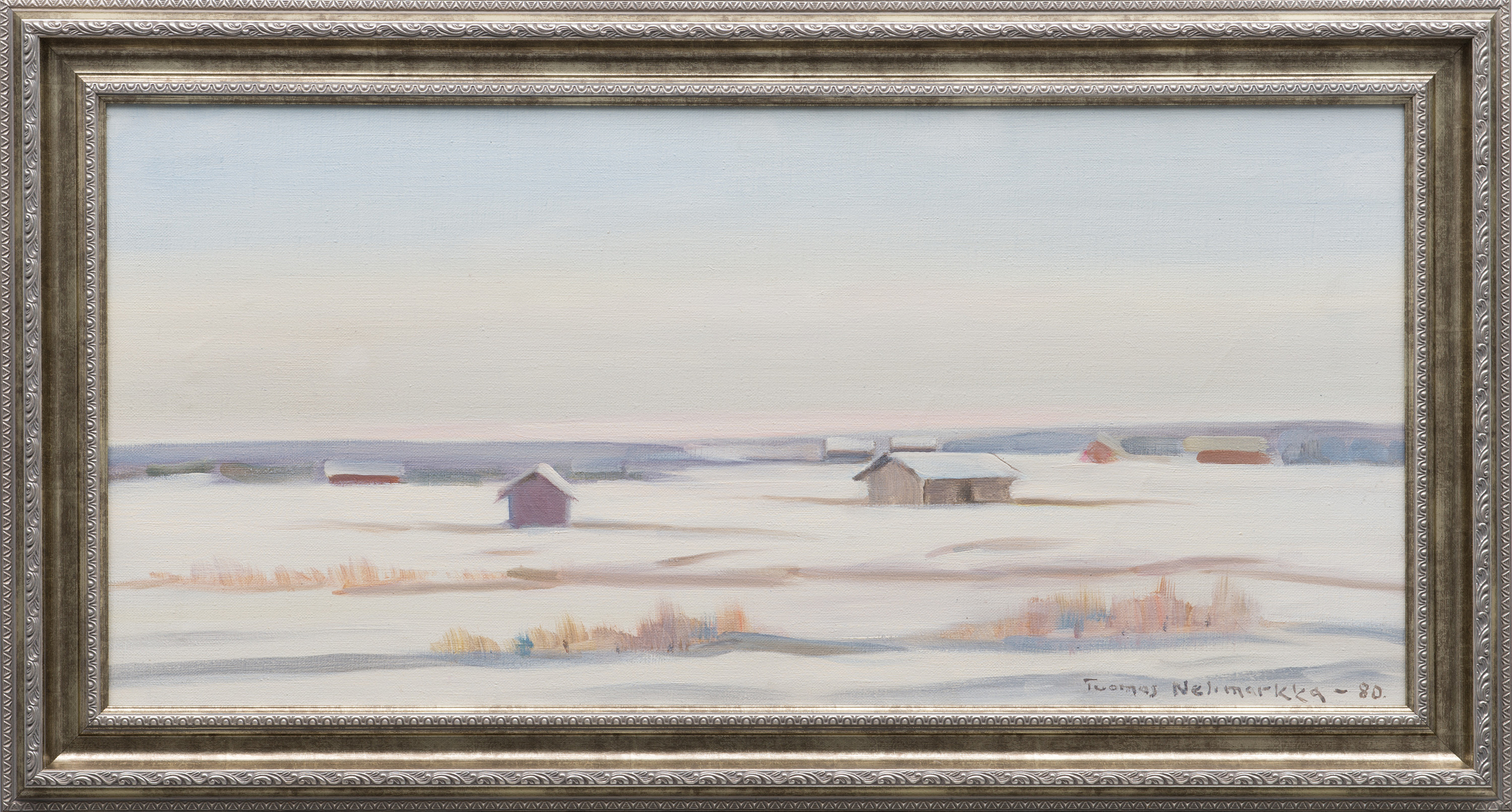 TUOMAS NELIMARKKA, oil on canvas, signed and dated -80. - Bukowskis