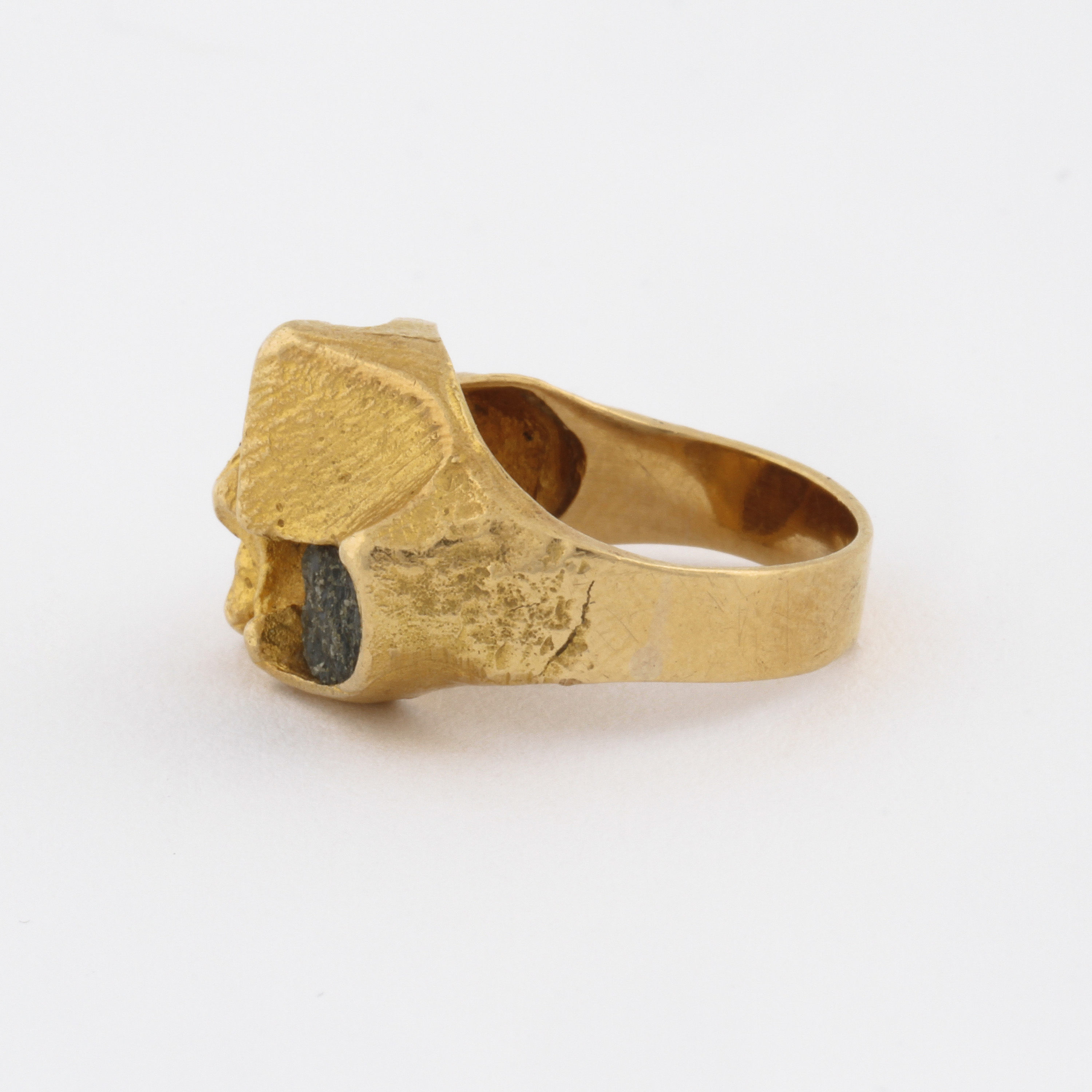 RING, med kopparmalm, "Polyfemos",Björn Weckström, Lapponia ...