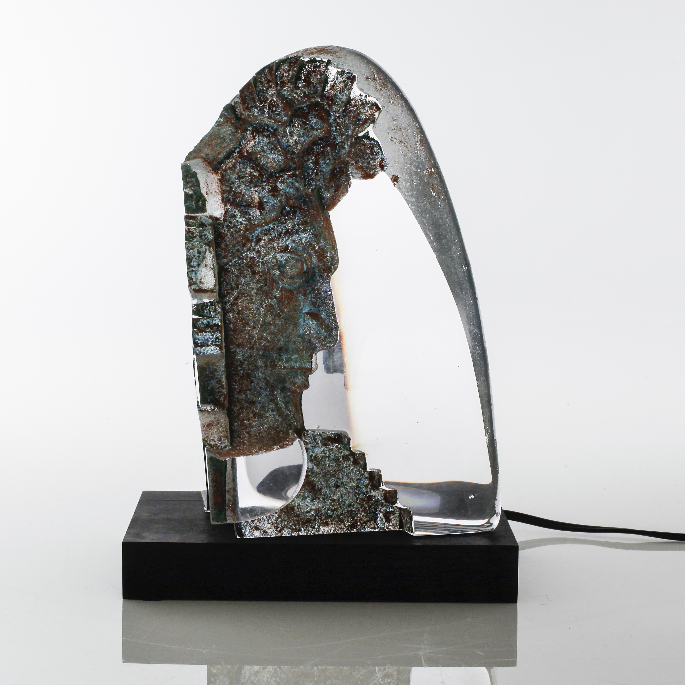 ANDERS SOLFORS, a glass sculpture, signed and dated 2006. - Bukowskis