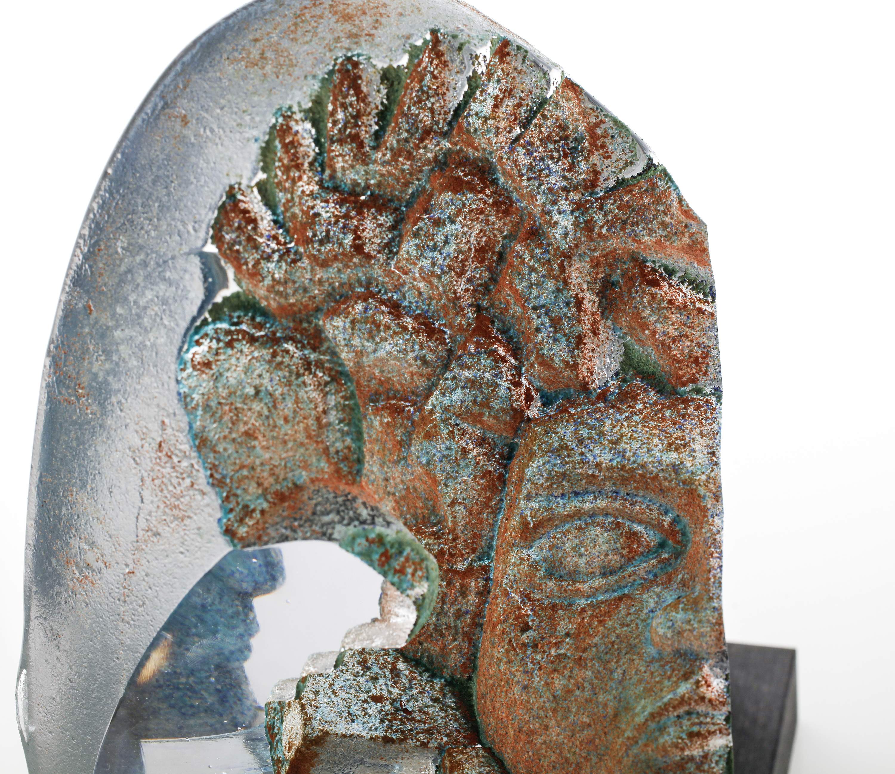 ANDERS SOLFORS, a glass sculpture, signed and dated 2006. - Bukowskis