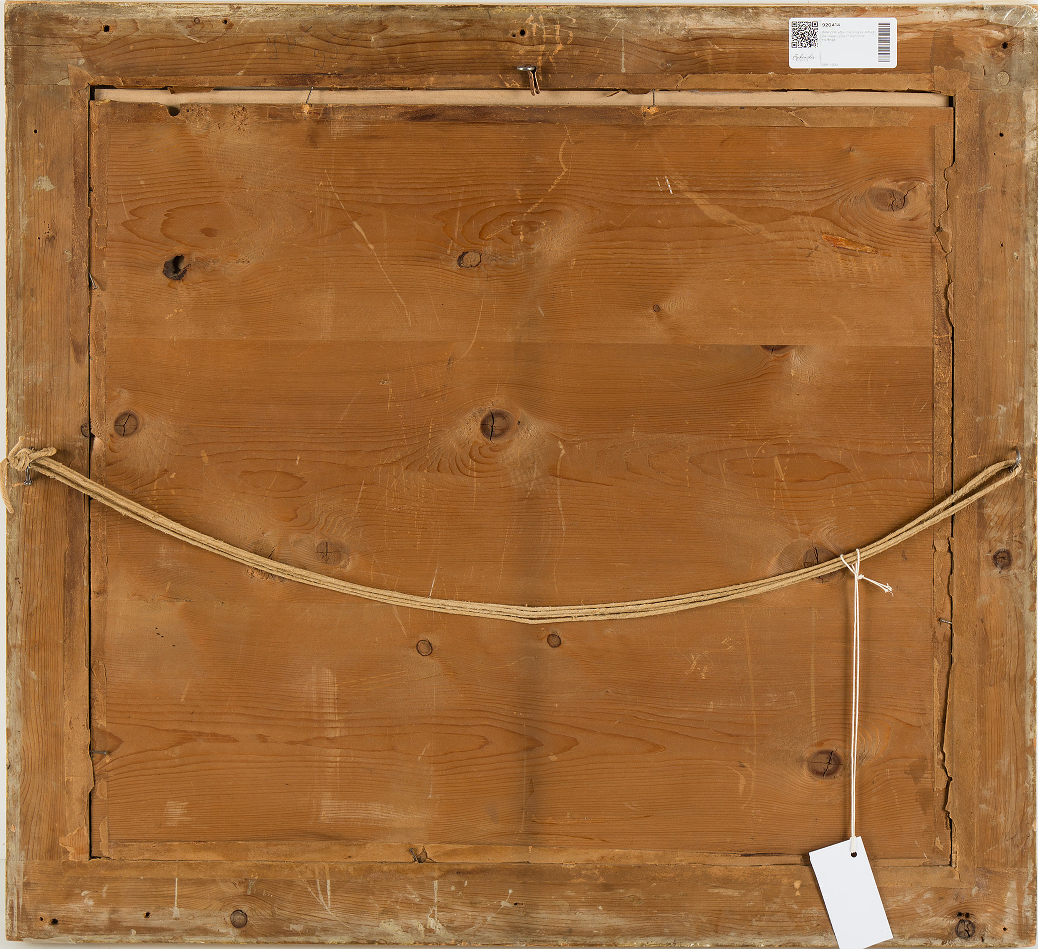 GRAVYR, efter målning av Alfred De Dreux, gravör Alphonse Martinet ...