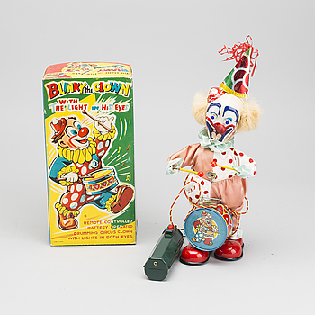 A toy, "Blinky the Clown, Japan, mid 20th century, - Bukowskis