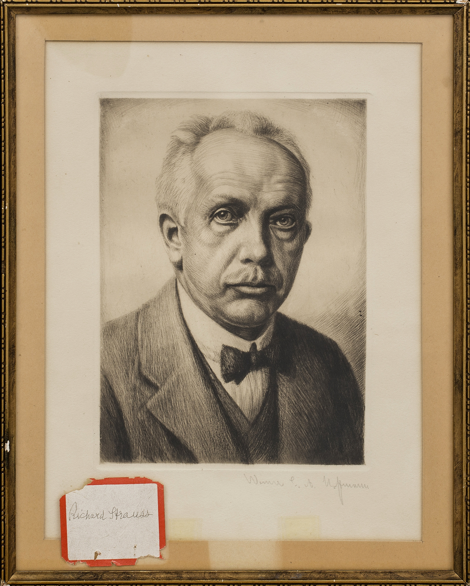 WERNER E. A. HOFFMANN, etching, signed. - Bukowskis