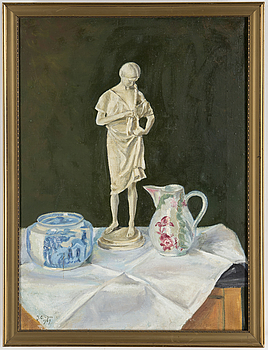 EMIL OLSSON, oil on canvas, sined and dated, 1946. - Bukowskis